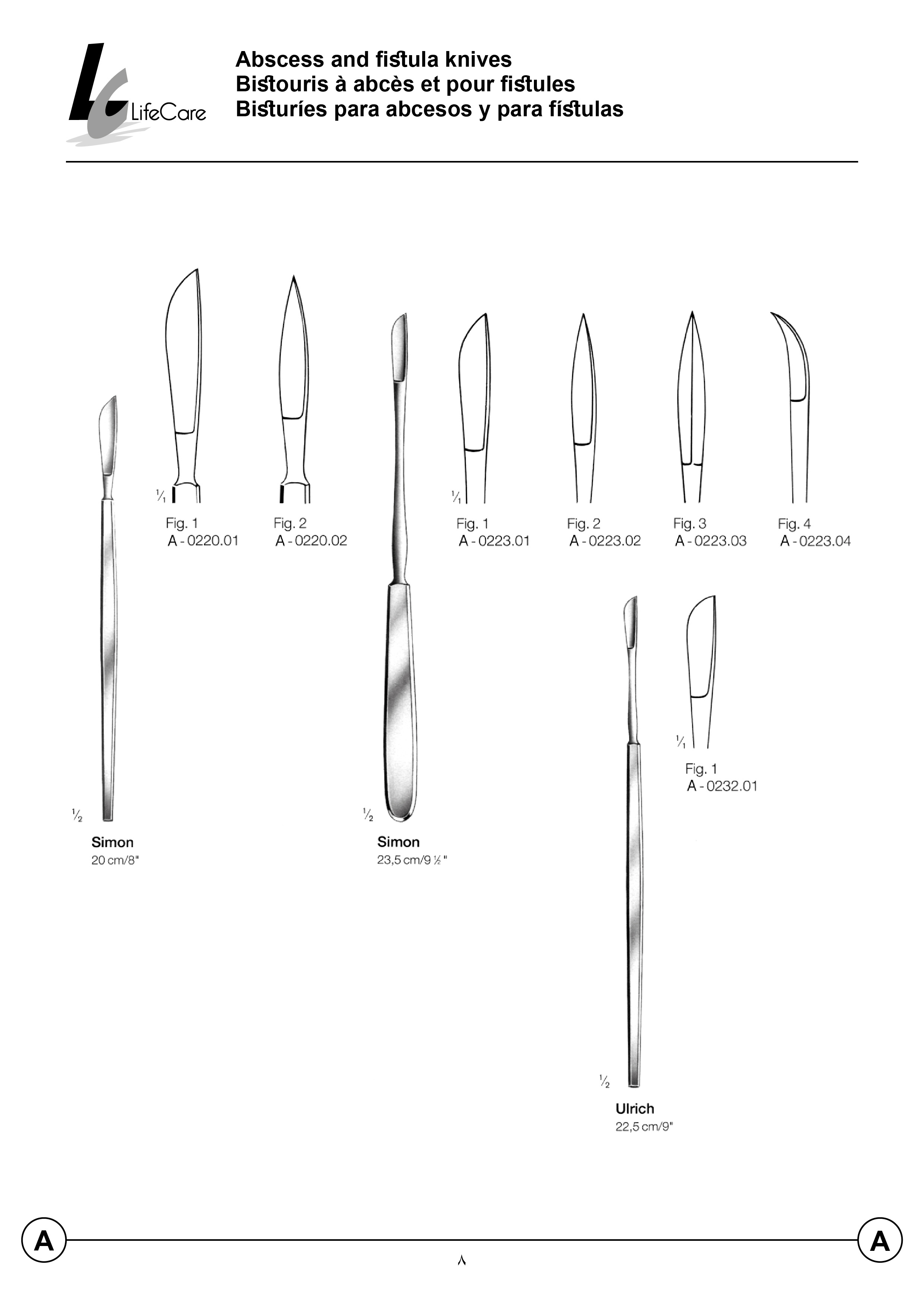 LifeCare | General surgical instruments