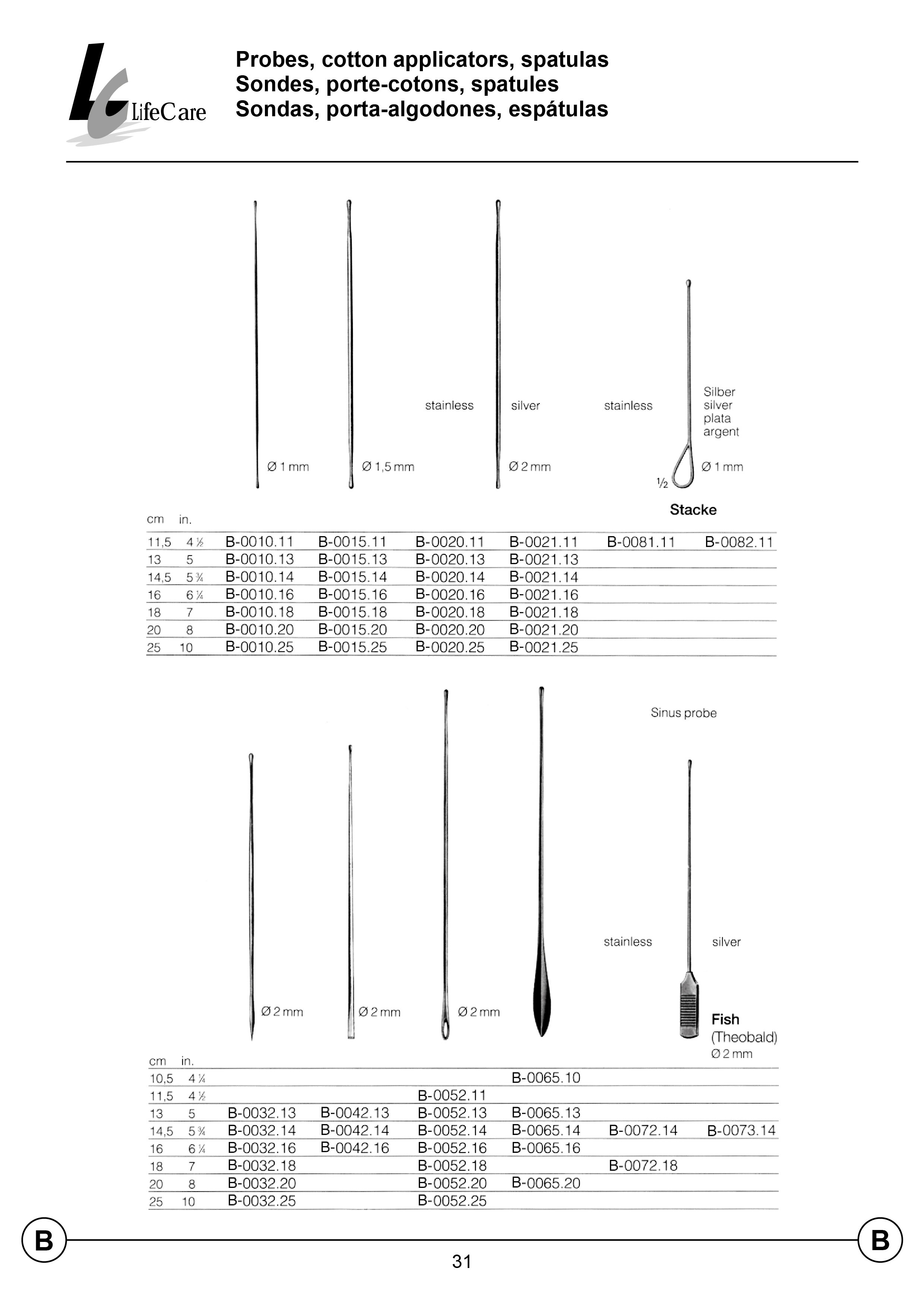 LifeCare | General surgical instruments