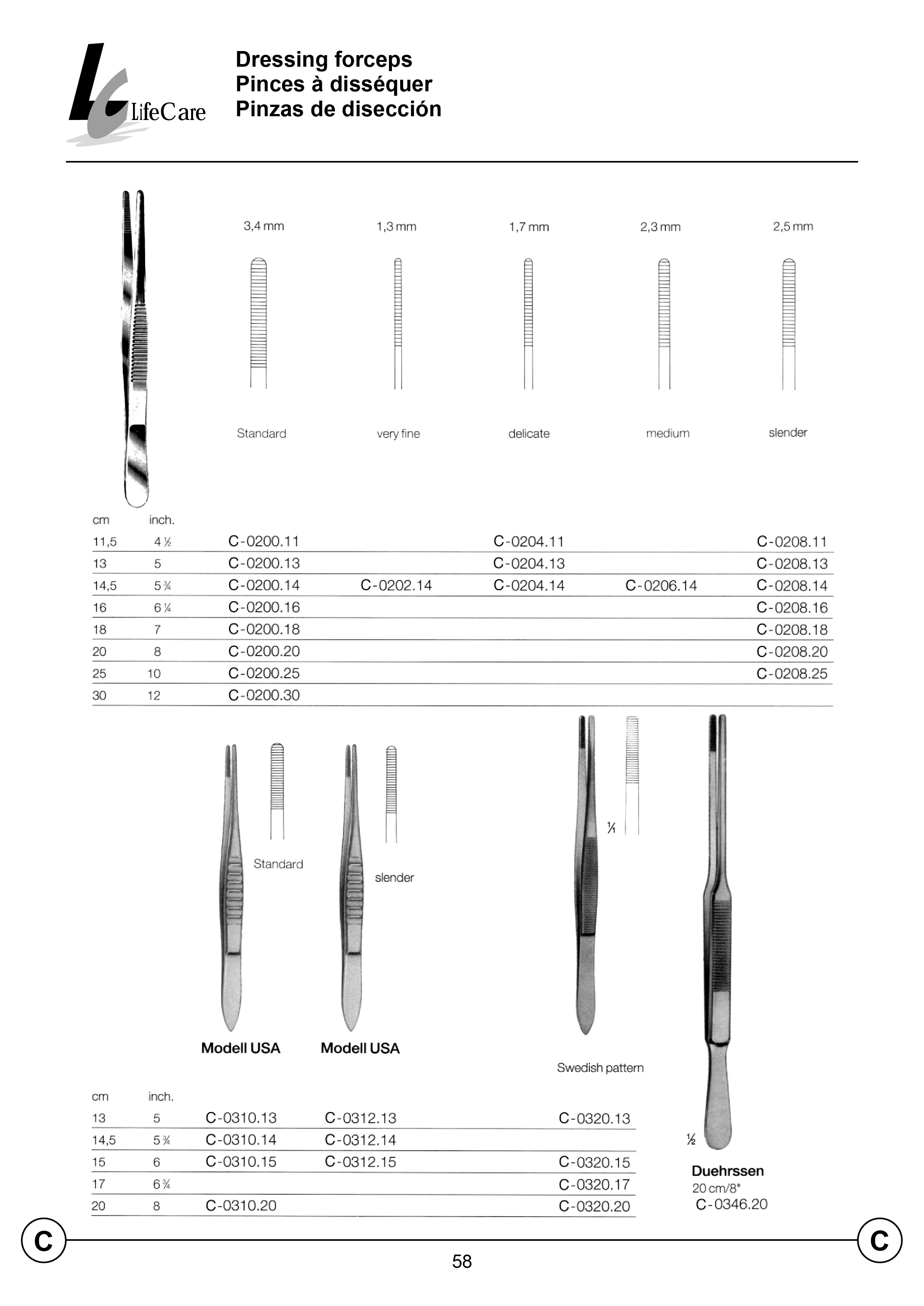 LifeCare | General surgical instruments