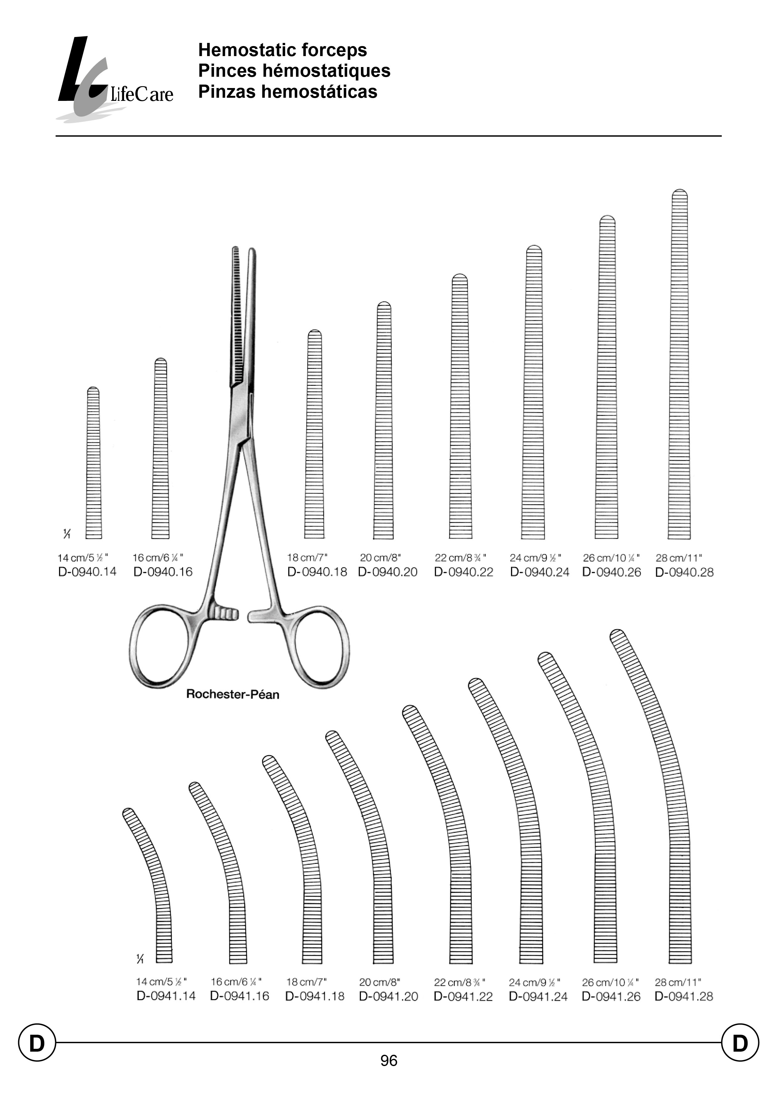 LifeCare | Hemostatic Forceps