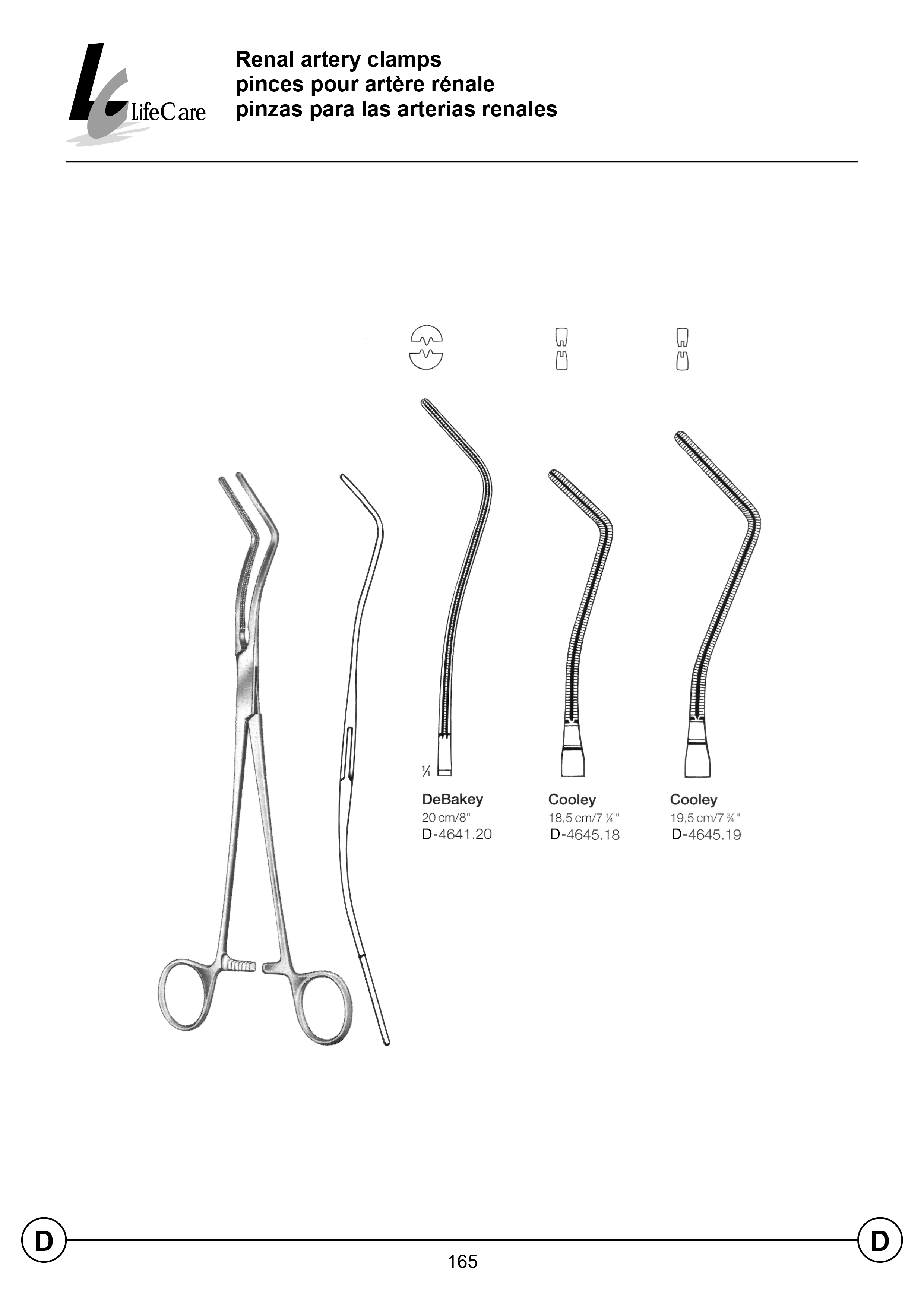 LifeCare | Urology clamps
