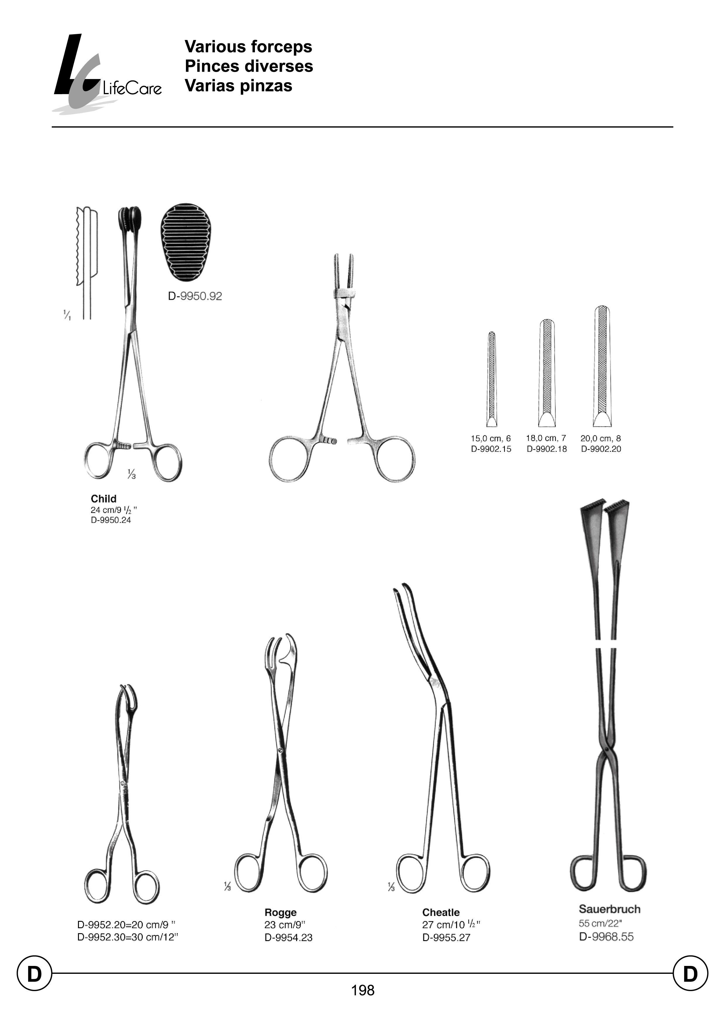 LifeCare | General surgical instruments