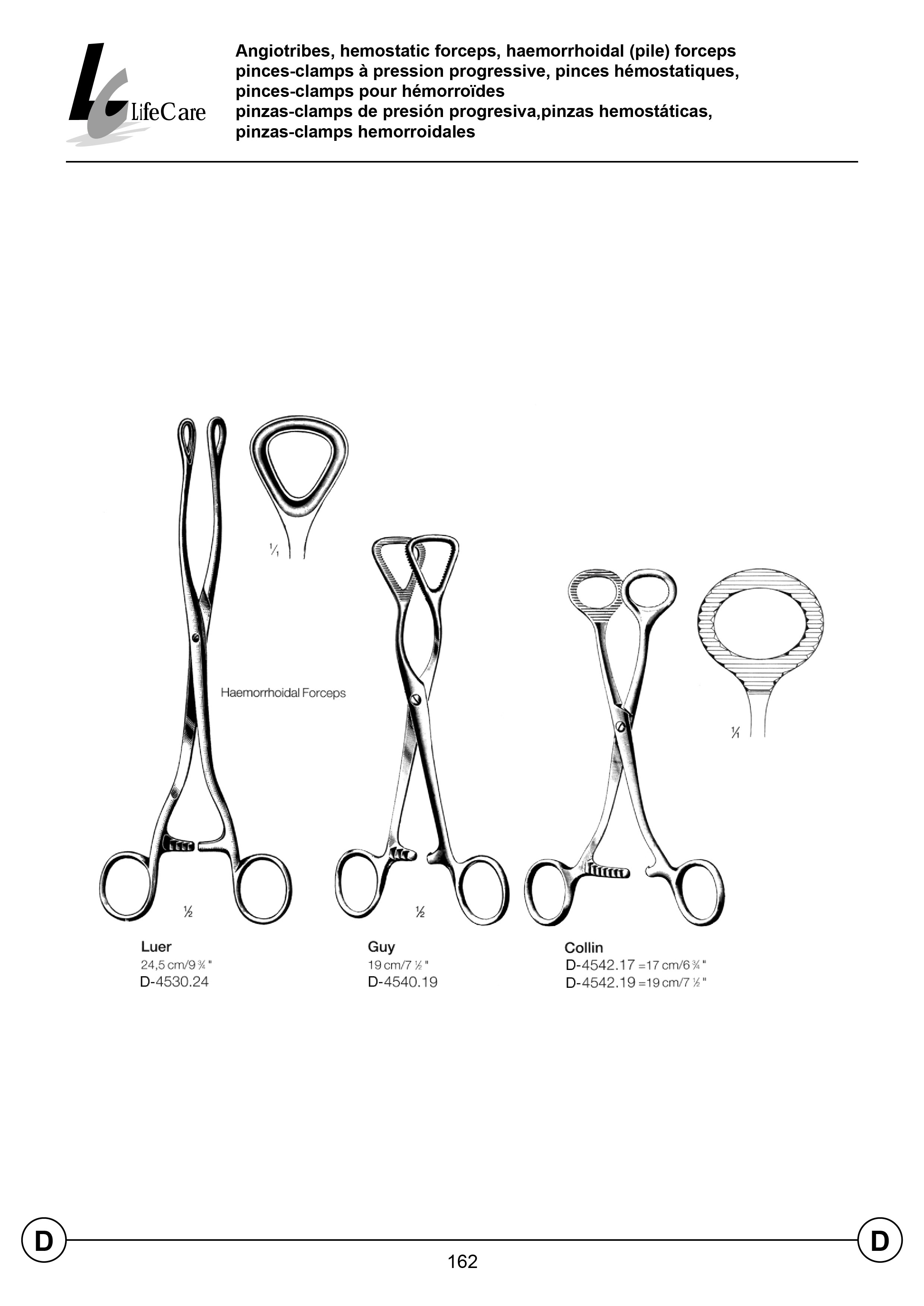 LifeCare | Haemorrhoidal fcps