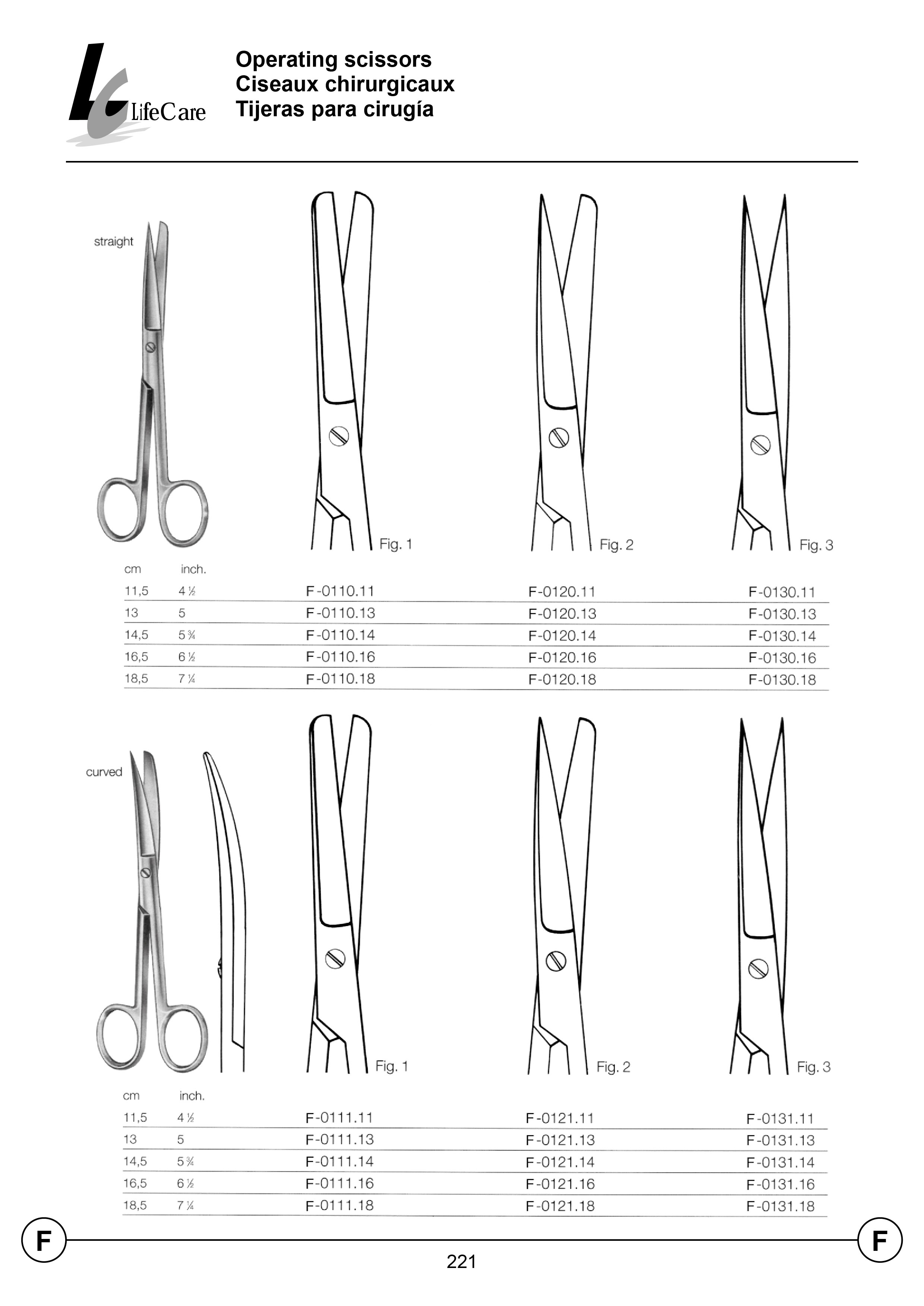LifeCare | General surgical instruments