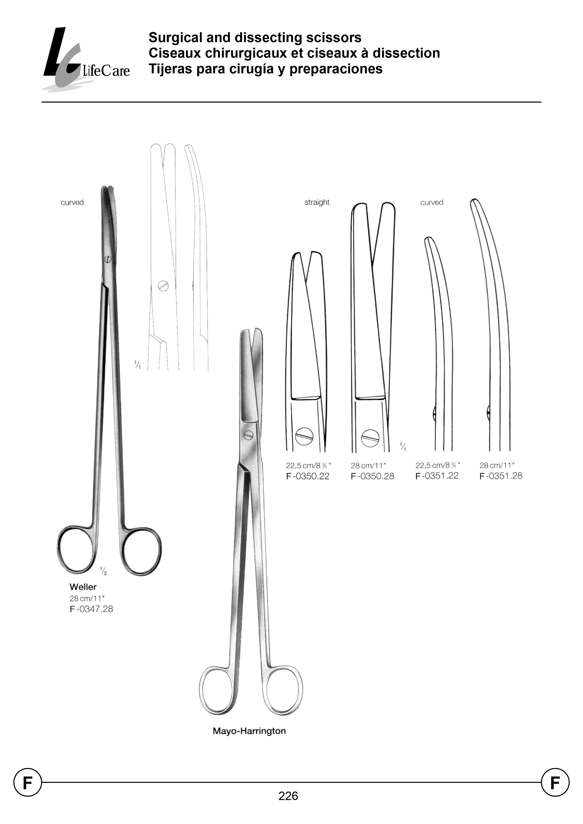 LifeCare | Dissecting Scissors