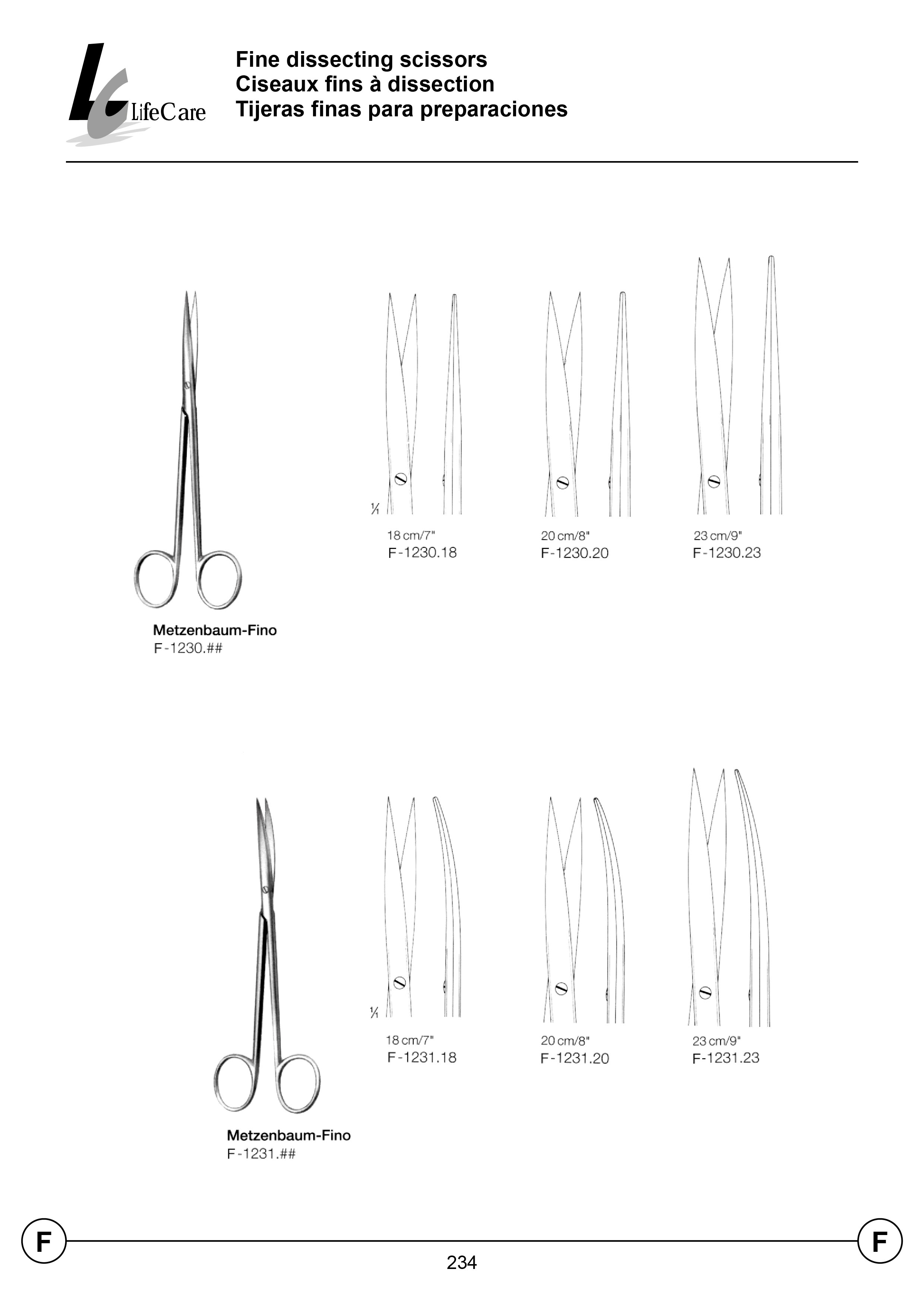 LifeCare | Fine Dissecting Scissors