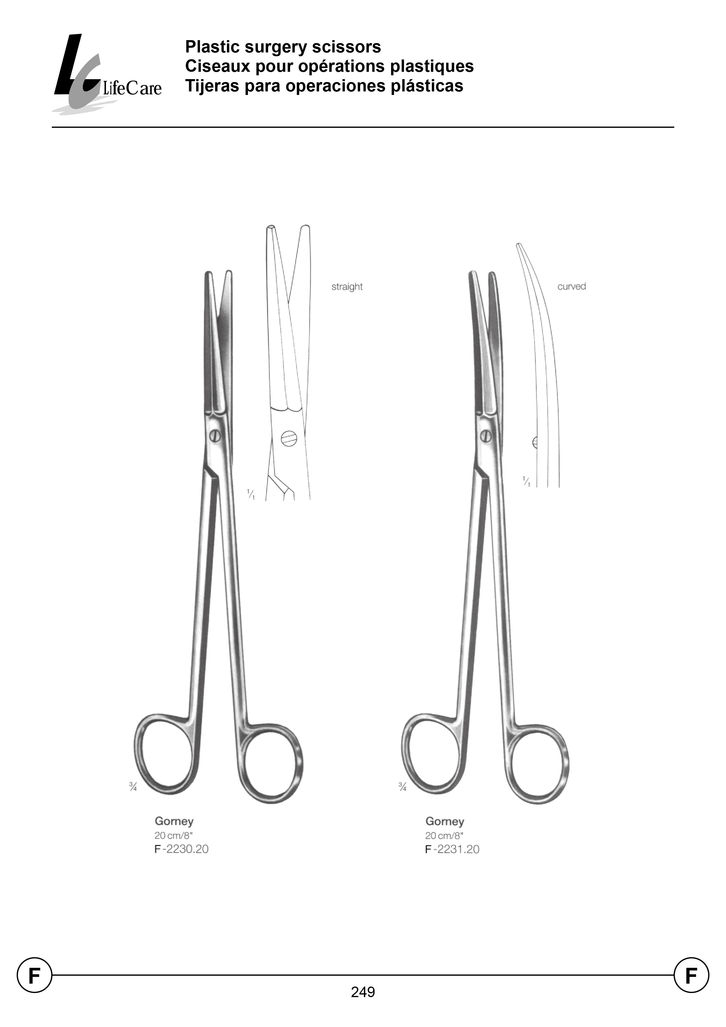 LifeCare | Plastic surgery Scissors
