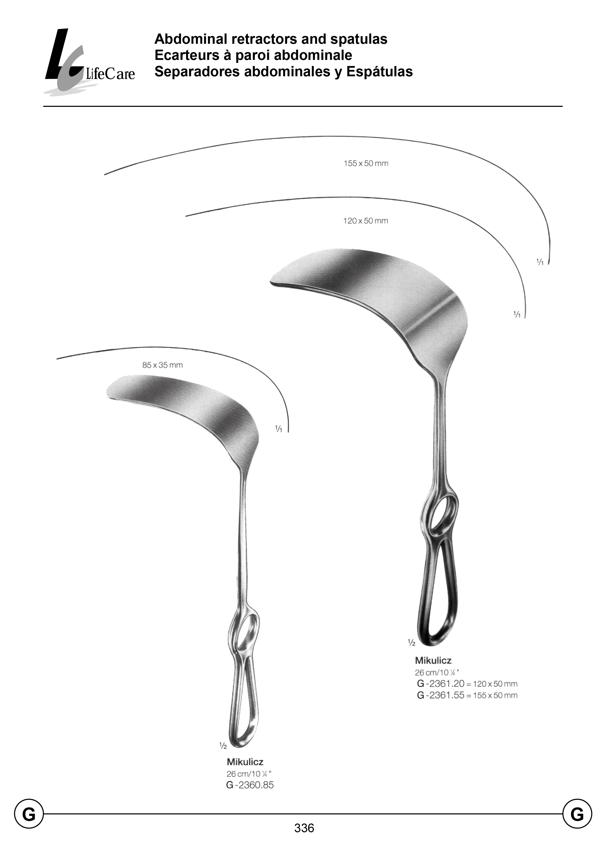 LifeCare | Abdominal Retractors - Retractors