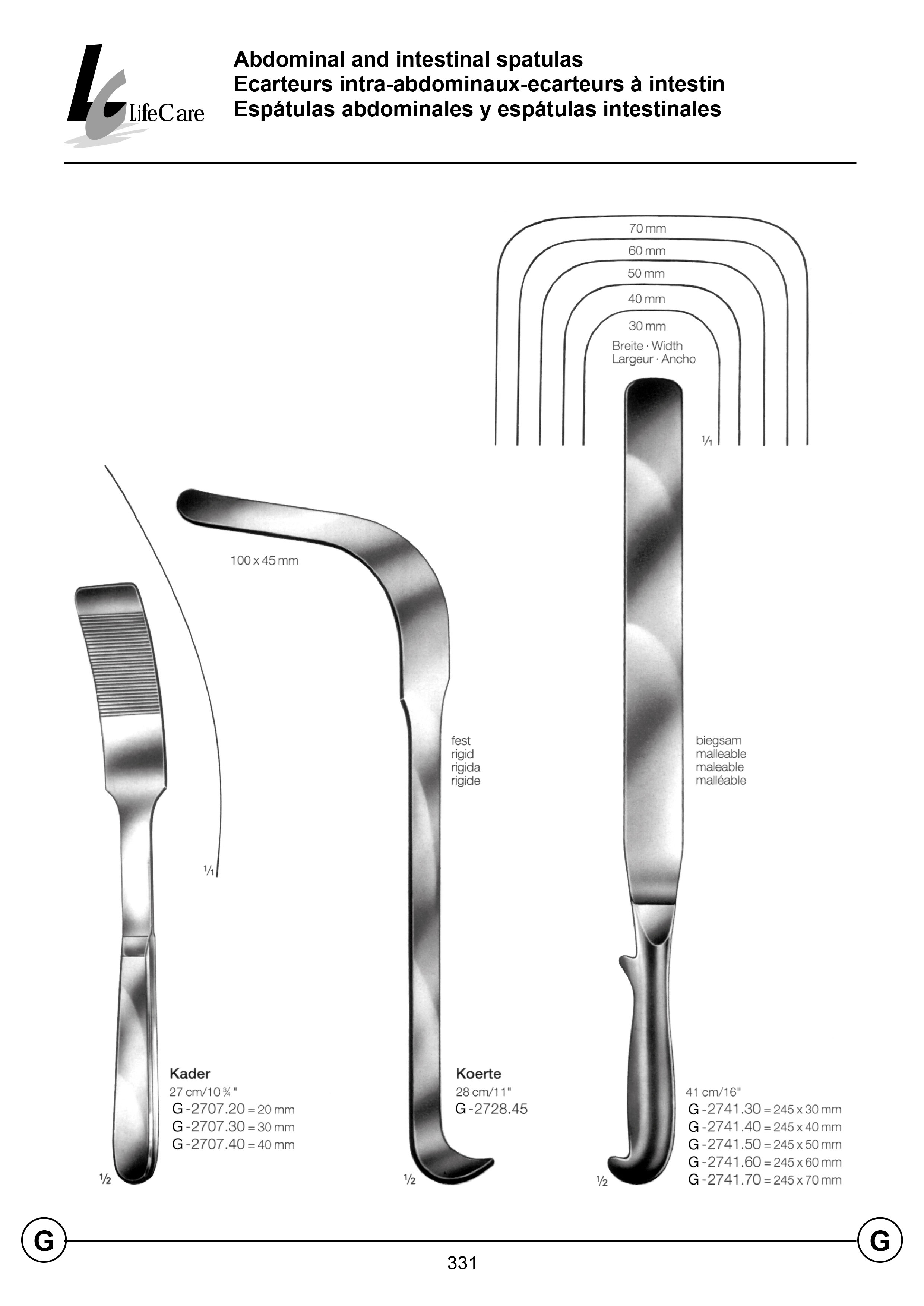 LifeCare | General surgical instruments