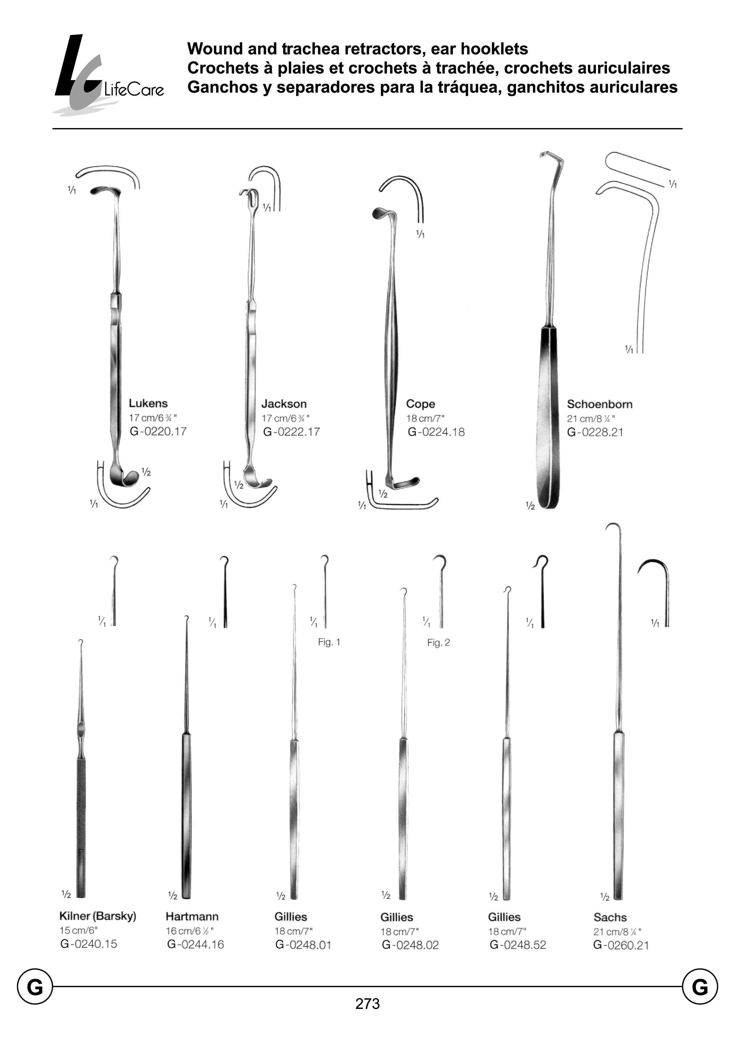 LifeCare | General surgical instruments