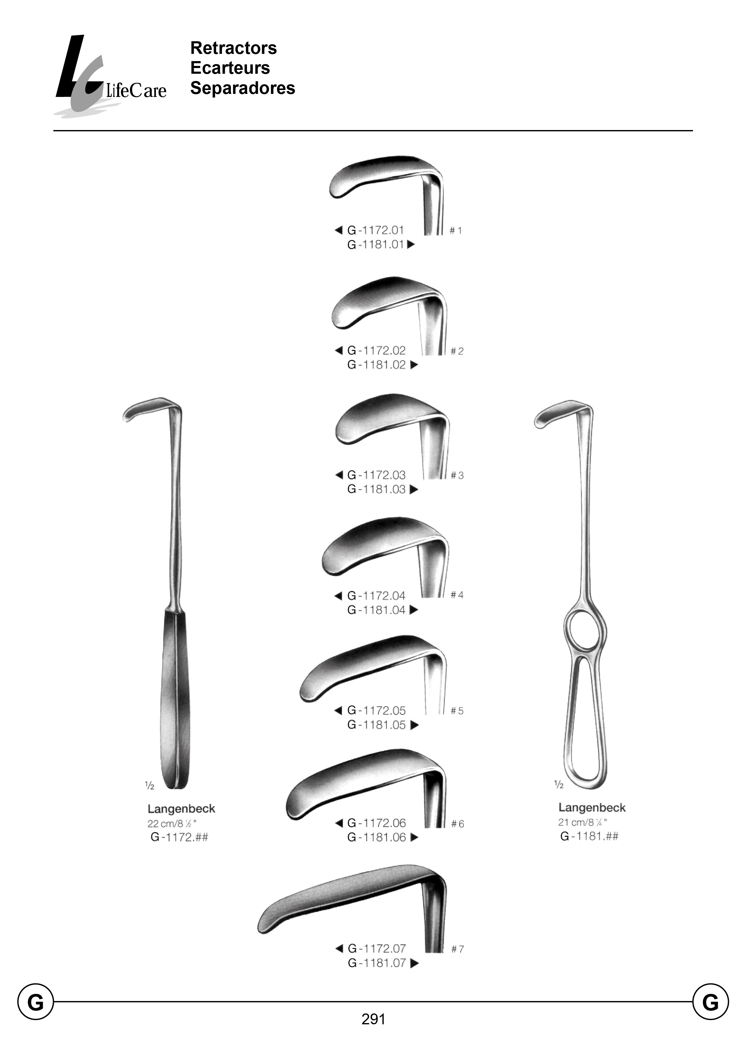 LifeCare | Right angled retractor