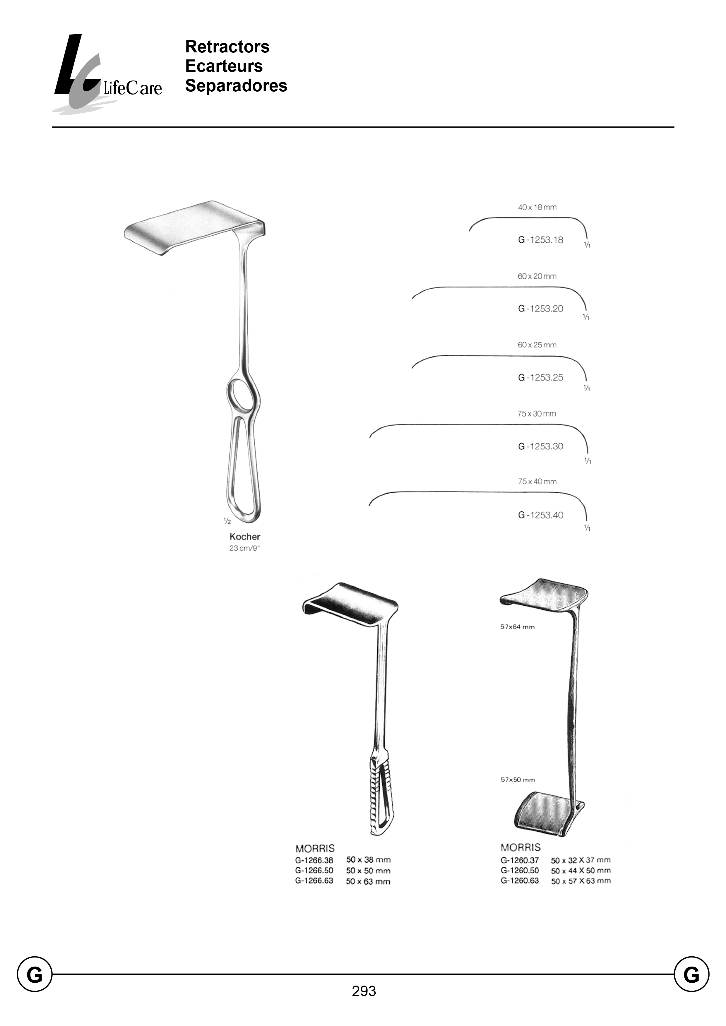 LifeCare | Right angled retractor