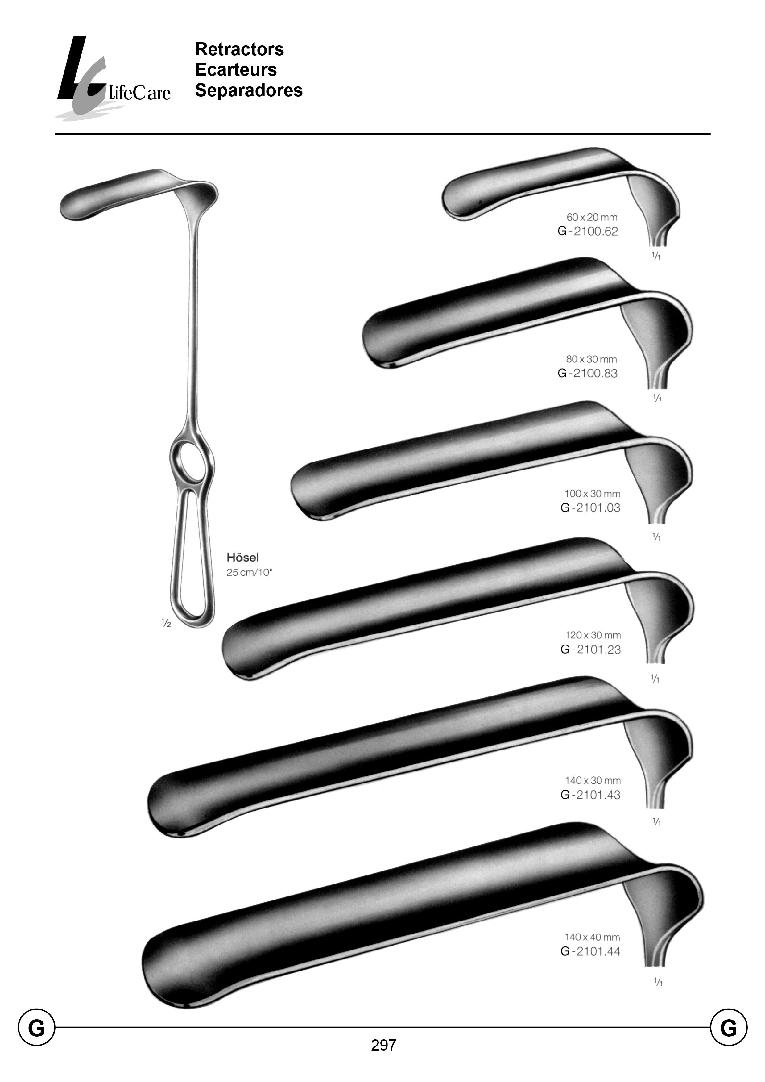 LifeCare | Right angled retractor