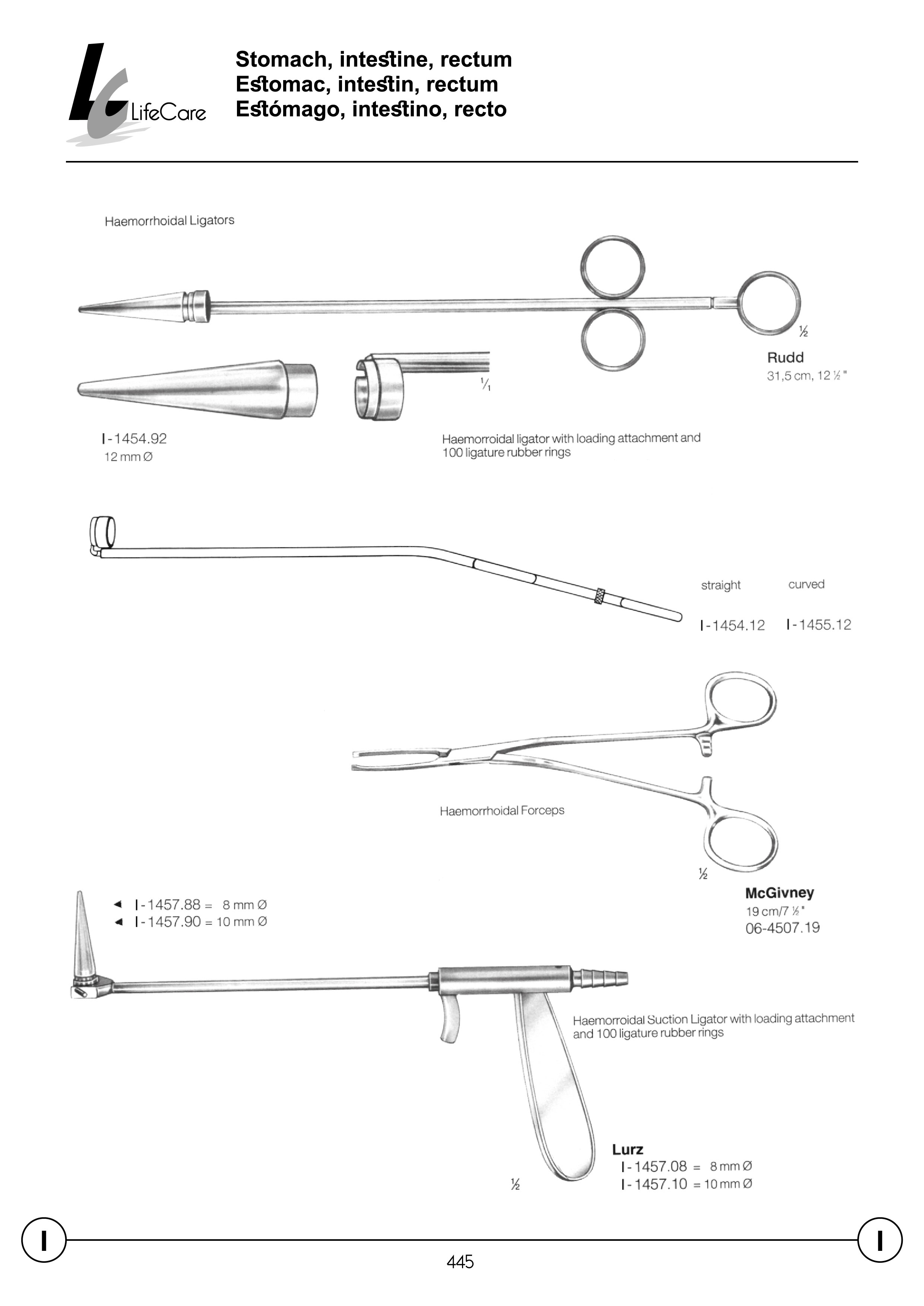 LifeCare | General surgical instruments