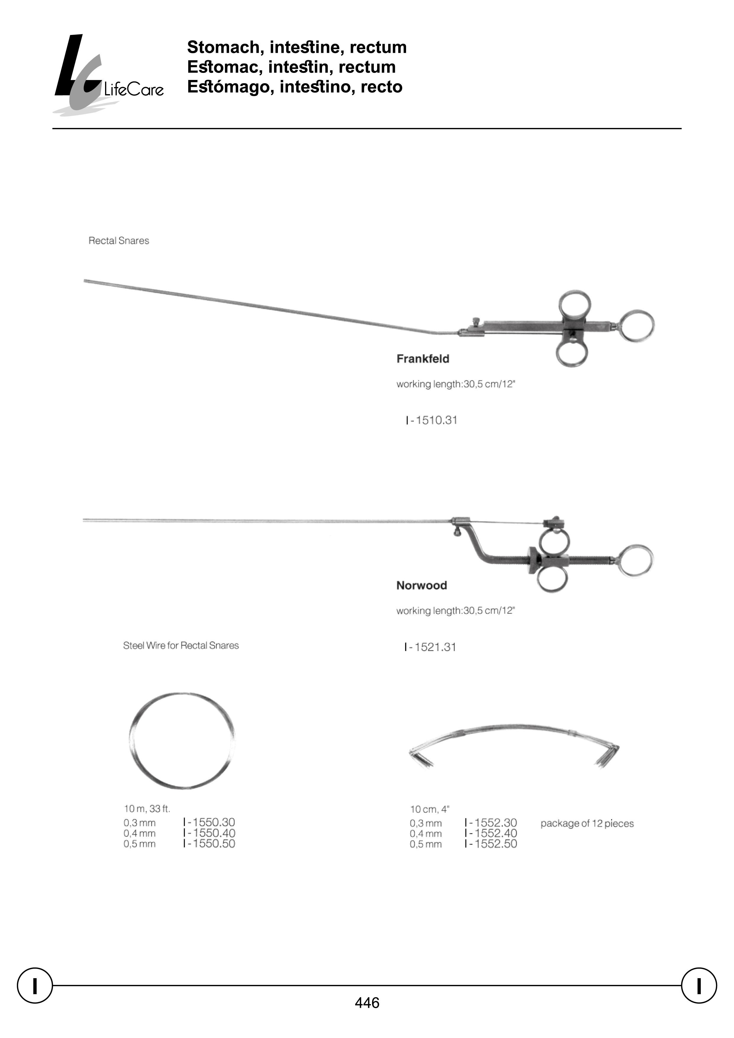 LifeCare | General surgical instruments