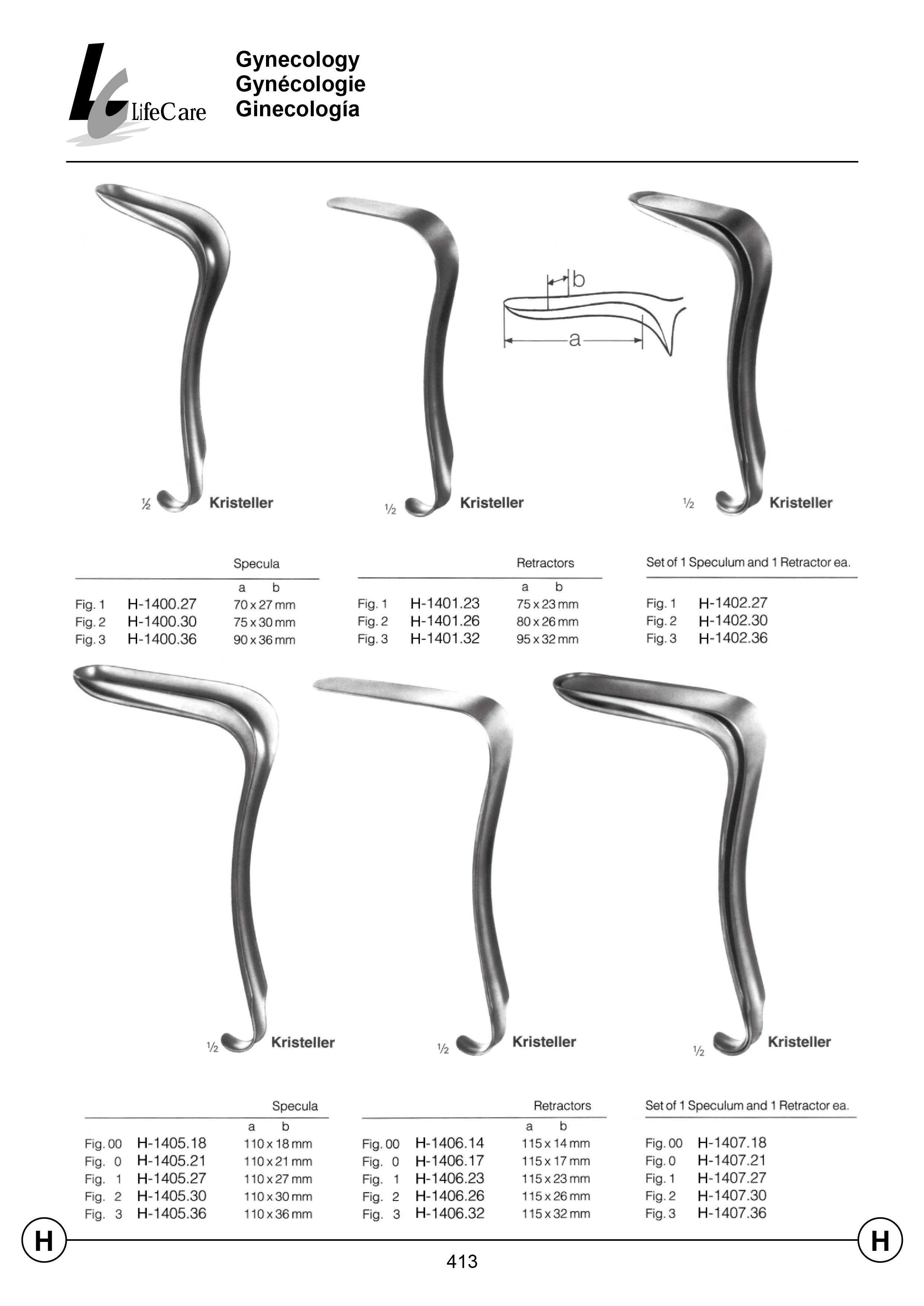 LifeCare | Vaginal Speculum & Retractor