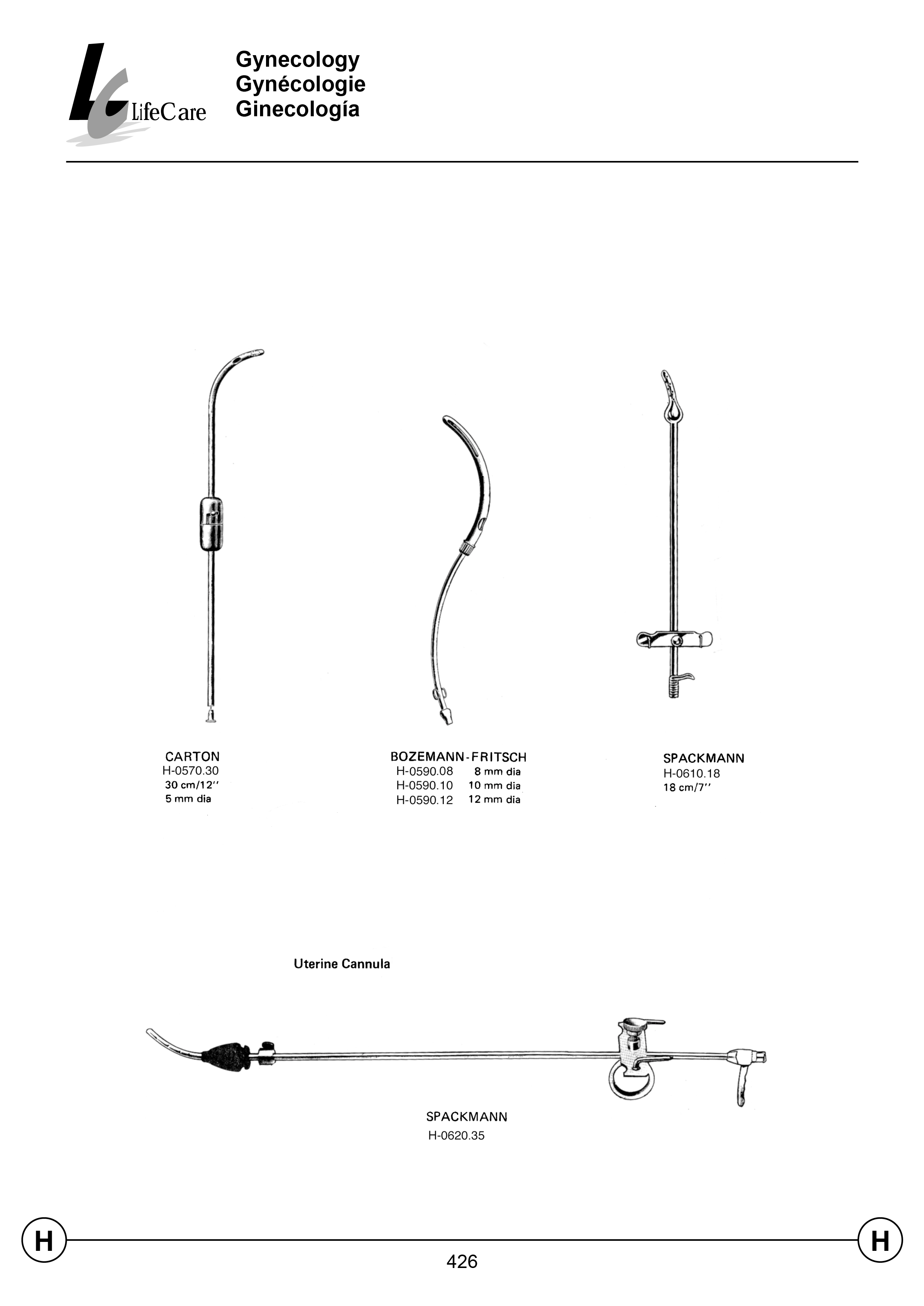 LifeCare | Gynecology Instruments