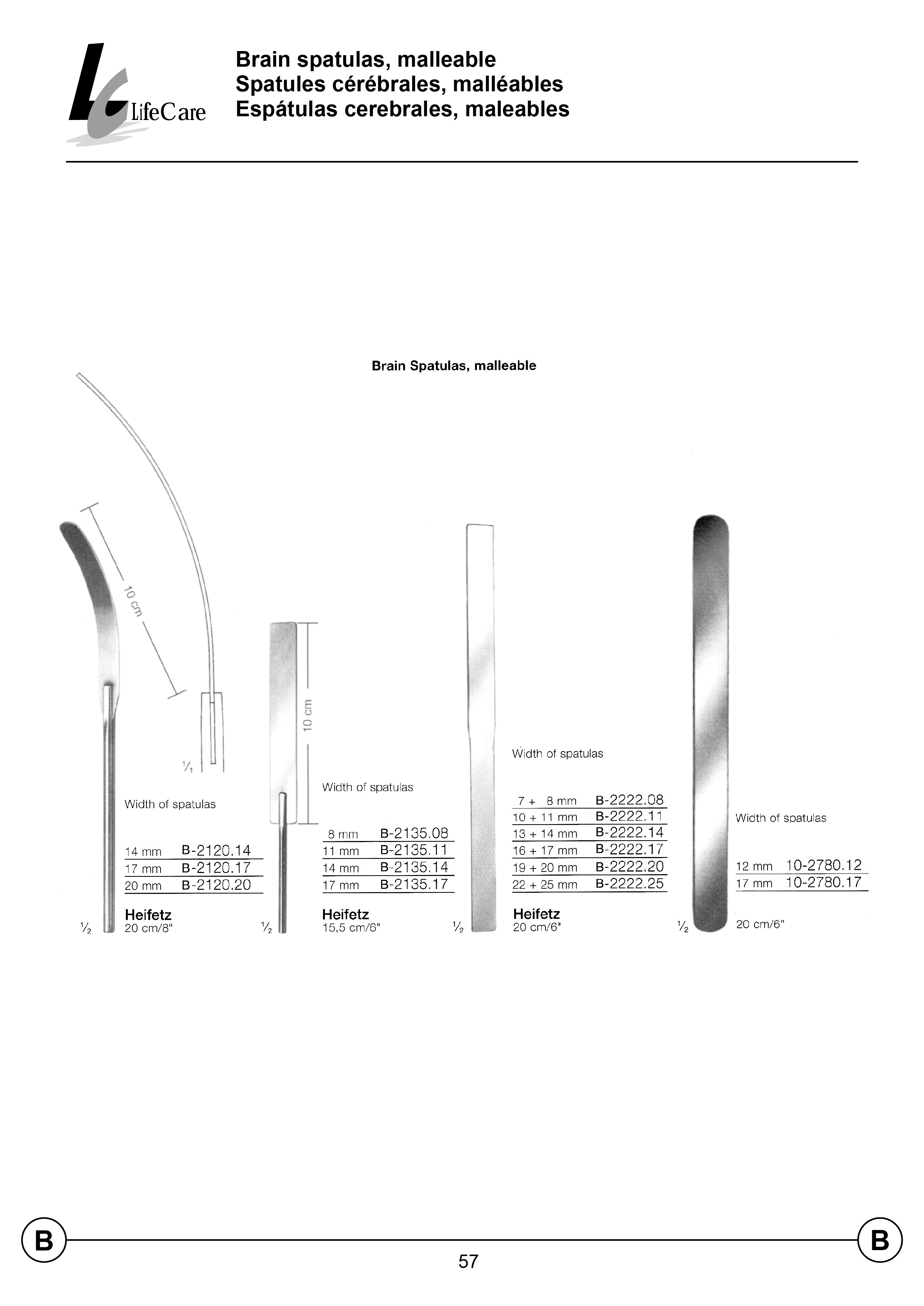 LifeCare | Brain Spatulas