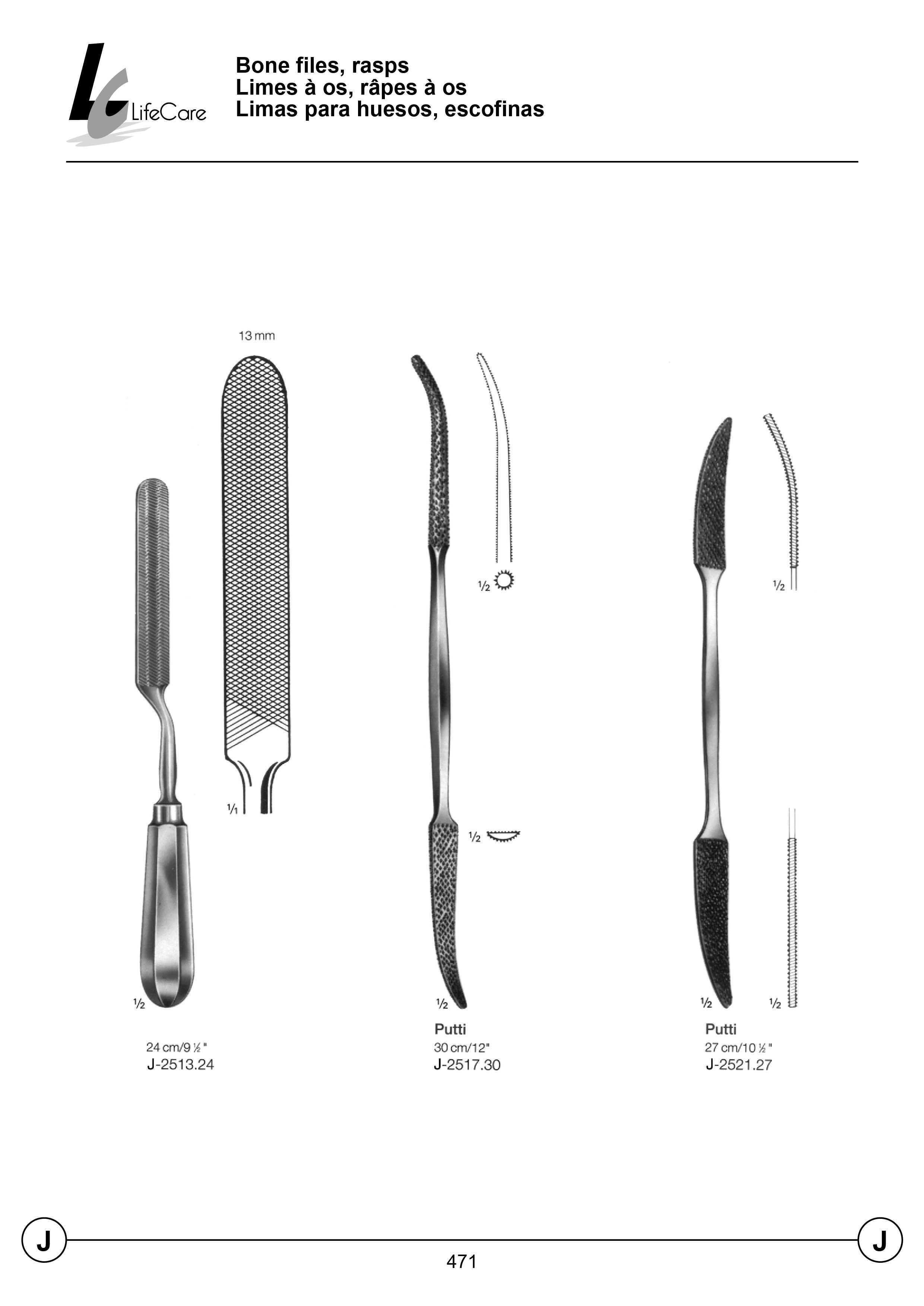 LifeCare | Bone file and rasp