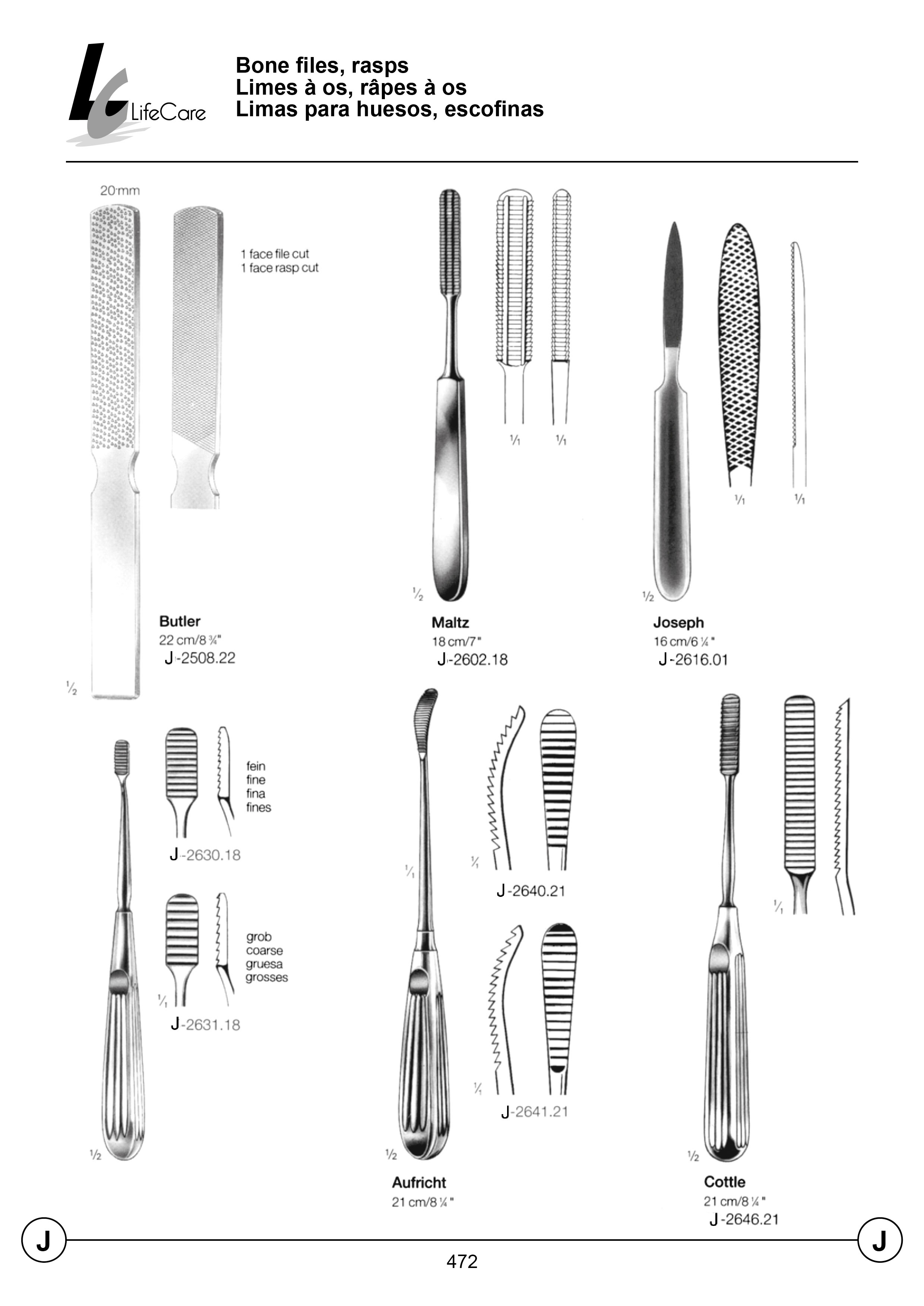 LifeCare | Bone file and rasp