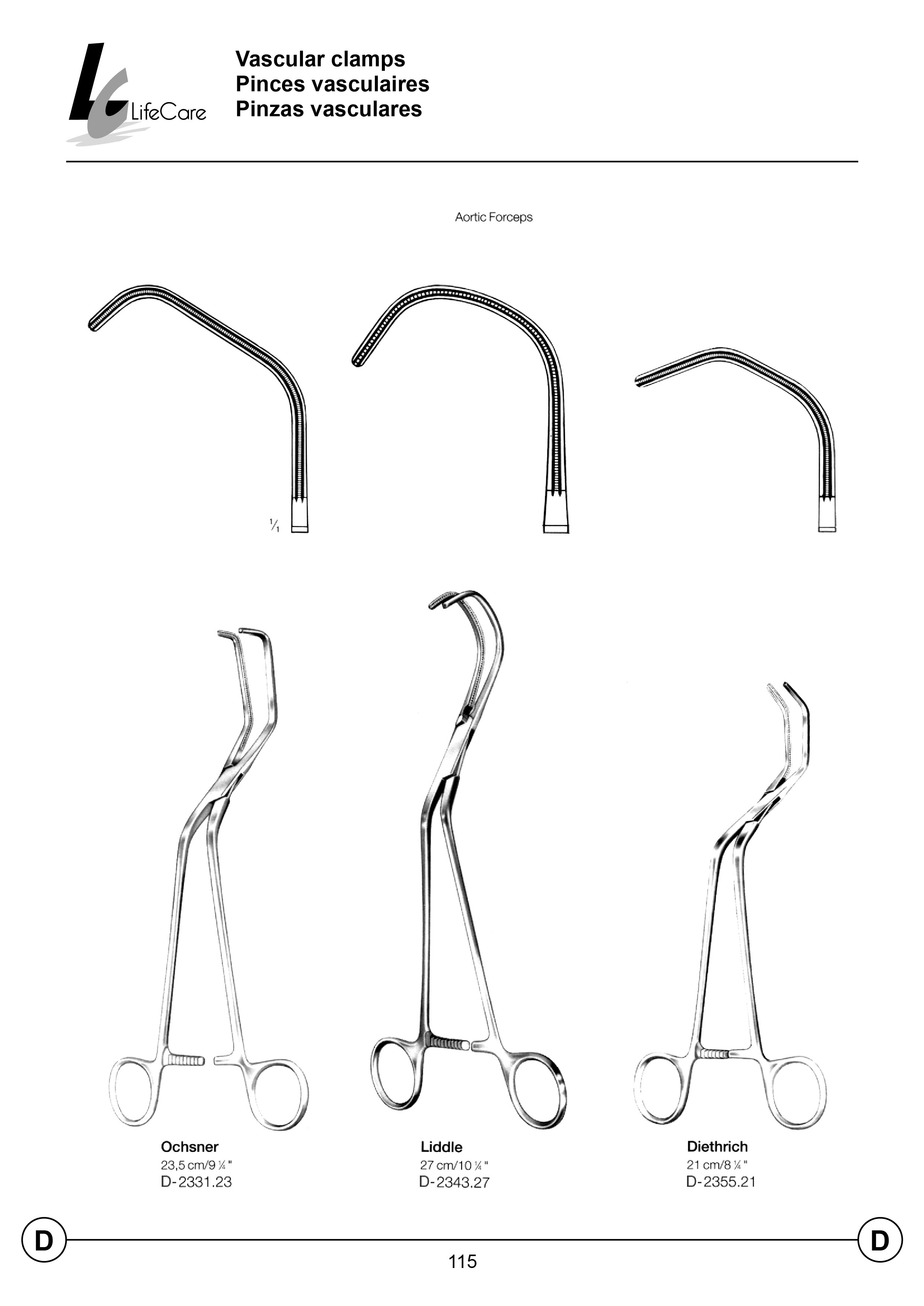 LifeCare | Vascular Clamps