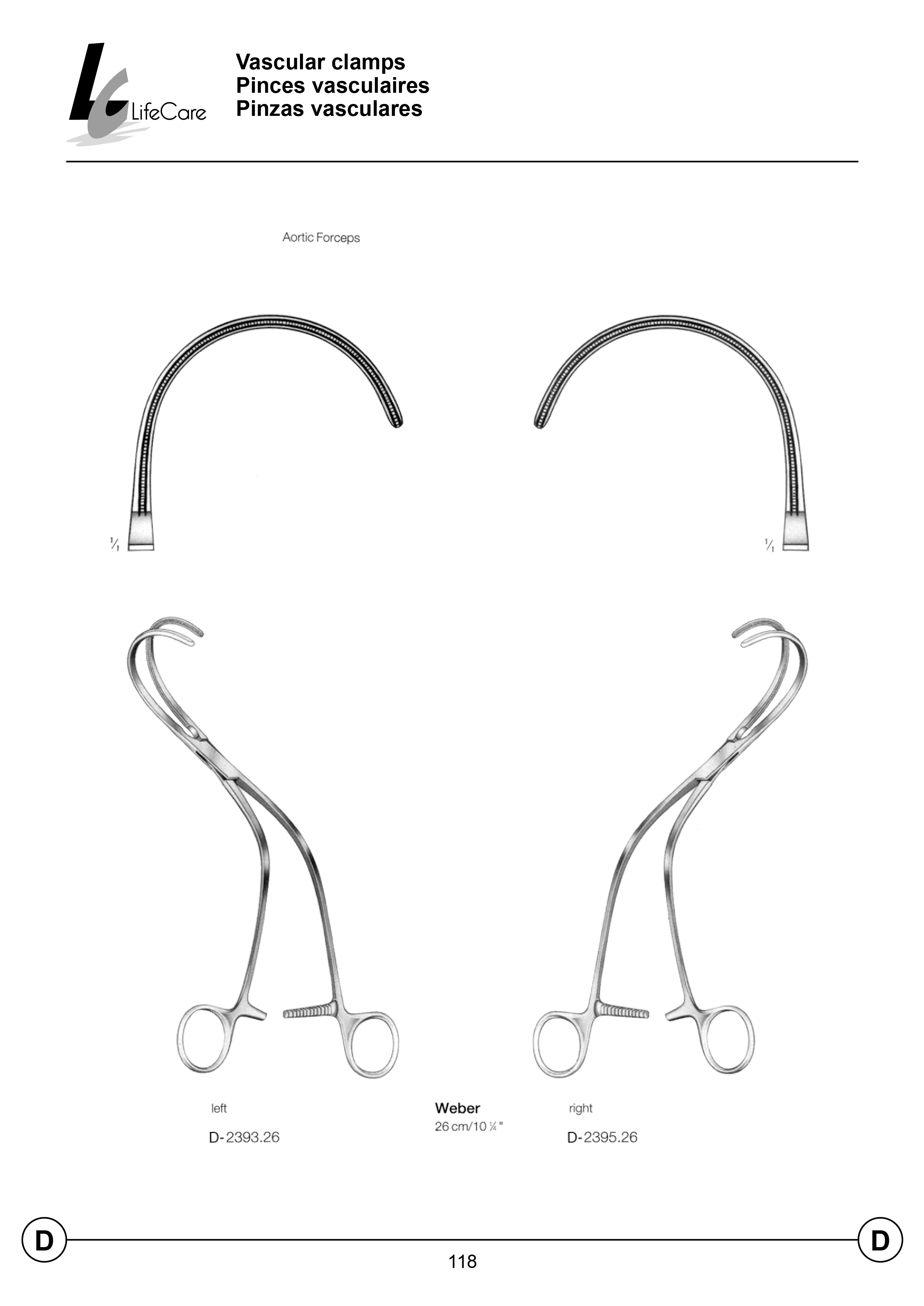 LifeCare | Vascular Clamps