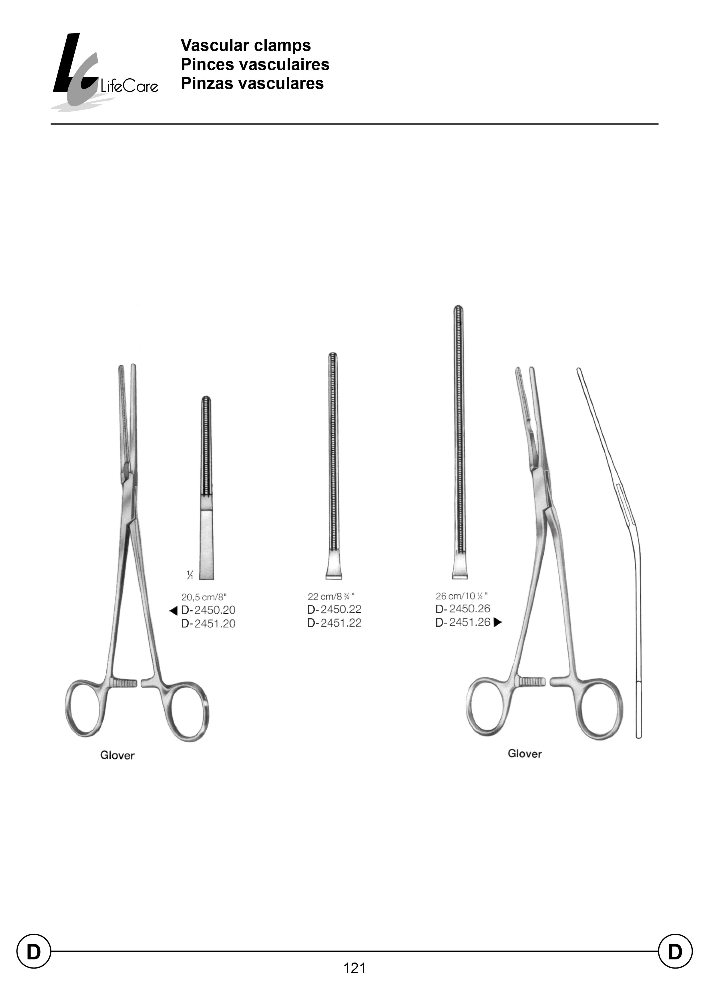 LifeCare | Vascular Clamps