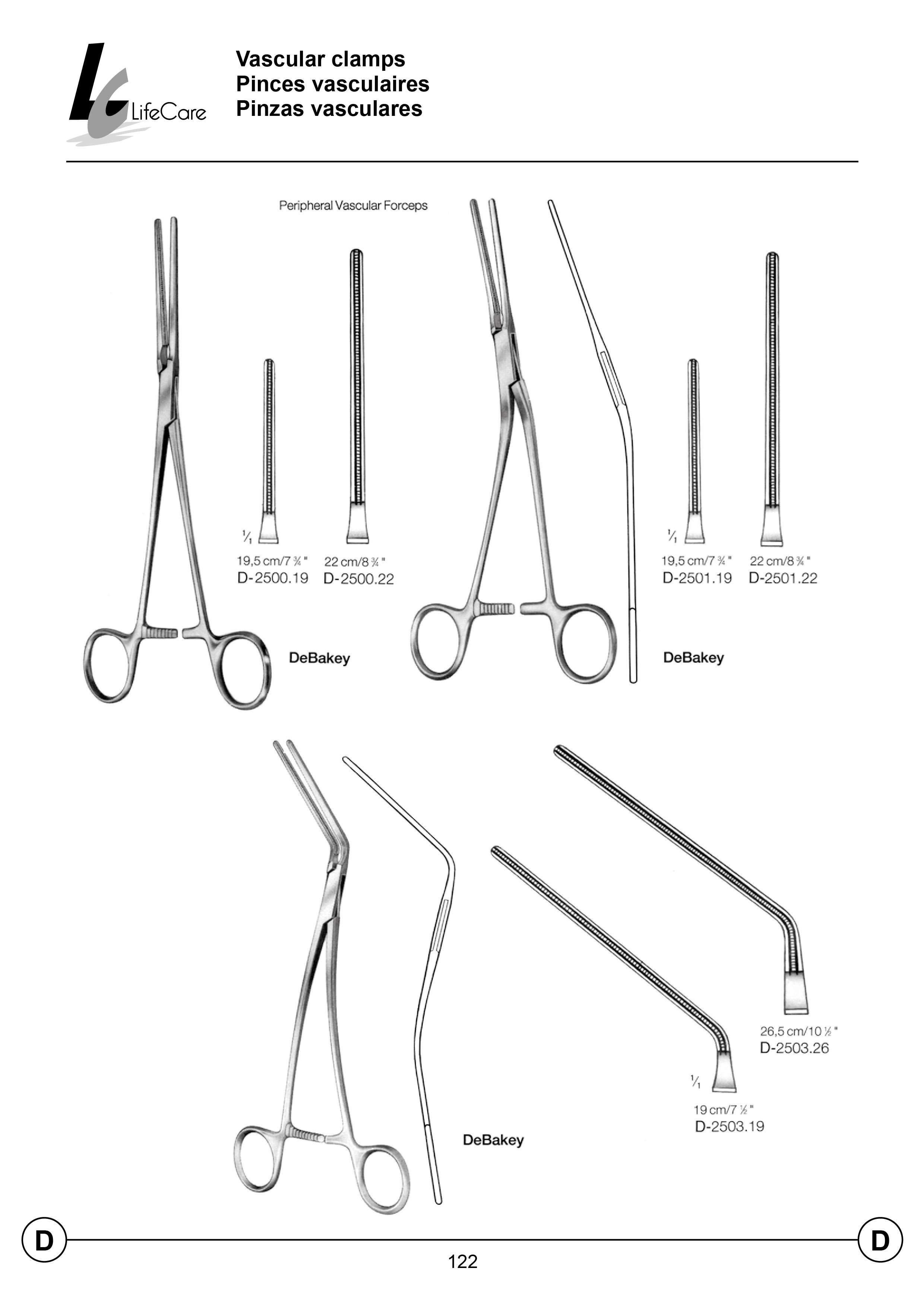LifeCare | Vascular Clamps