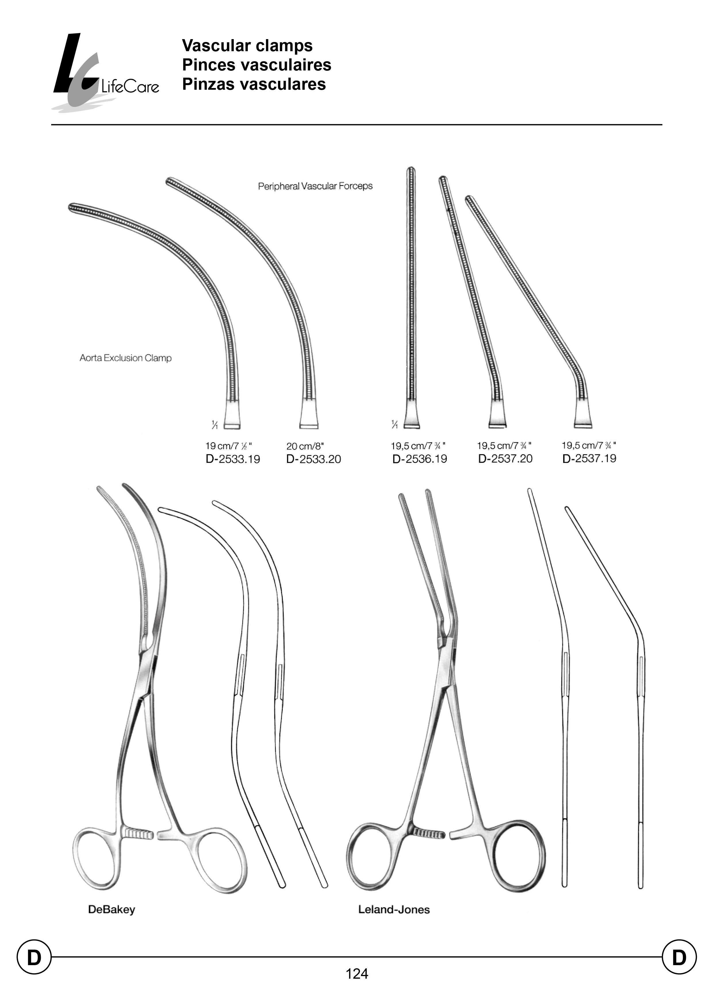 LifeCare | Vascular Clamps
