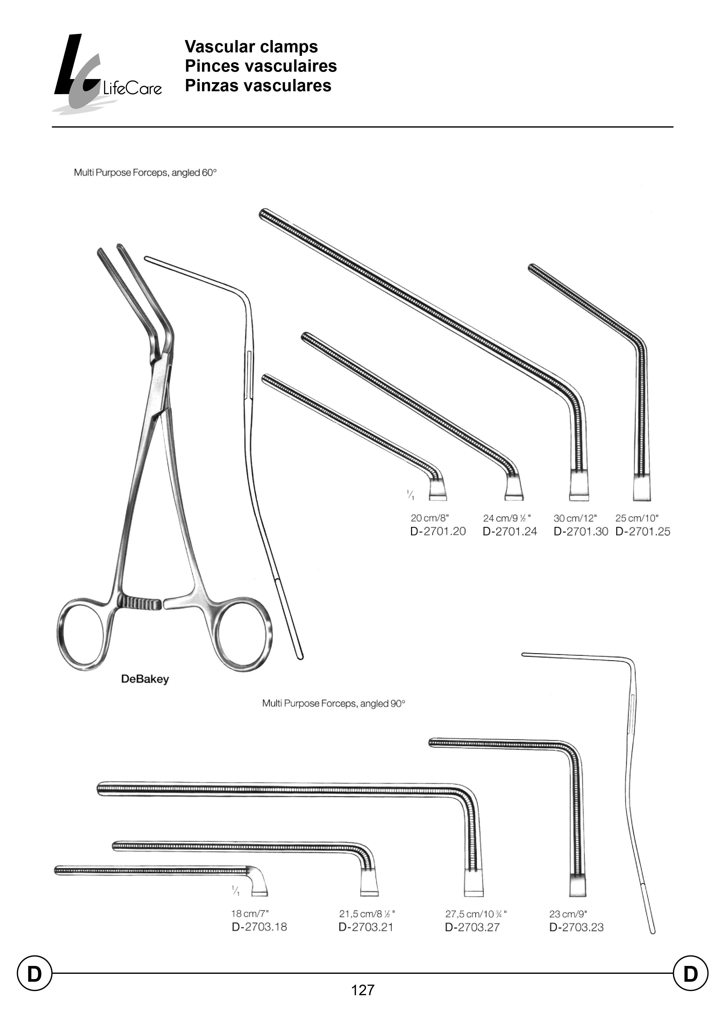 LifeCare | Vascular Clamps