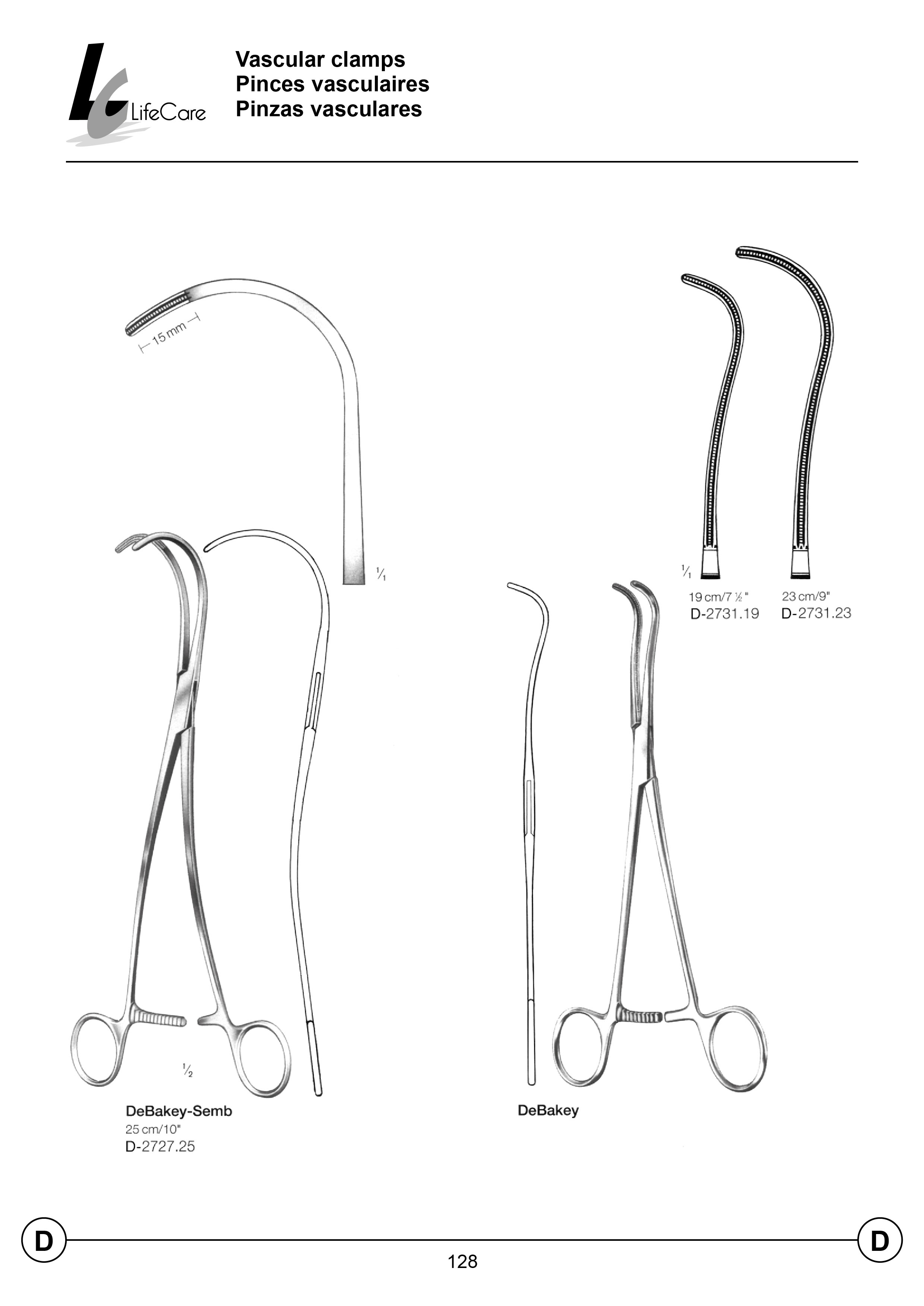 LifeCare | Vascular Clamps