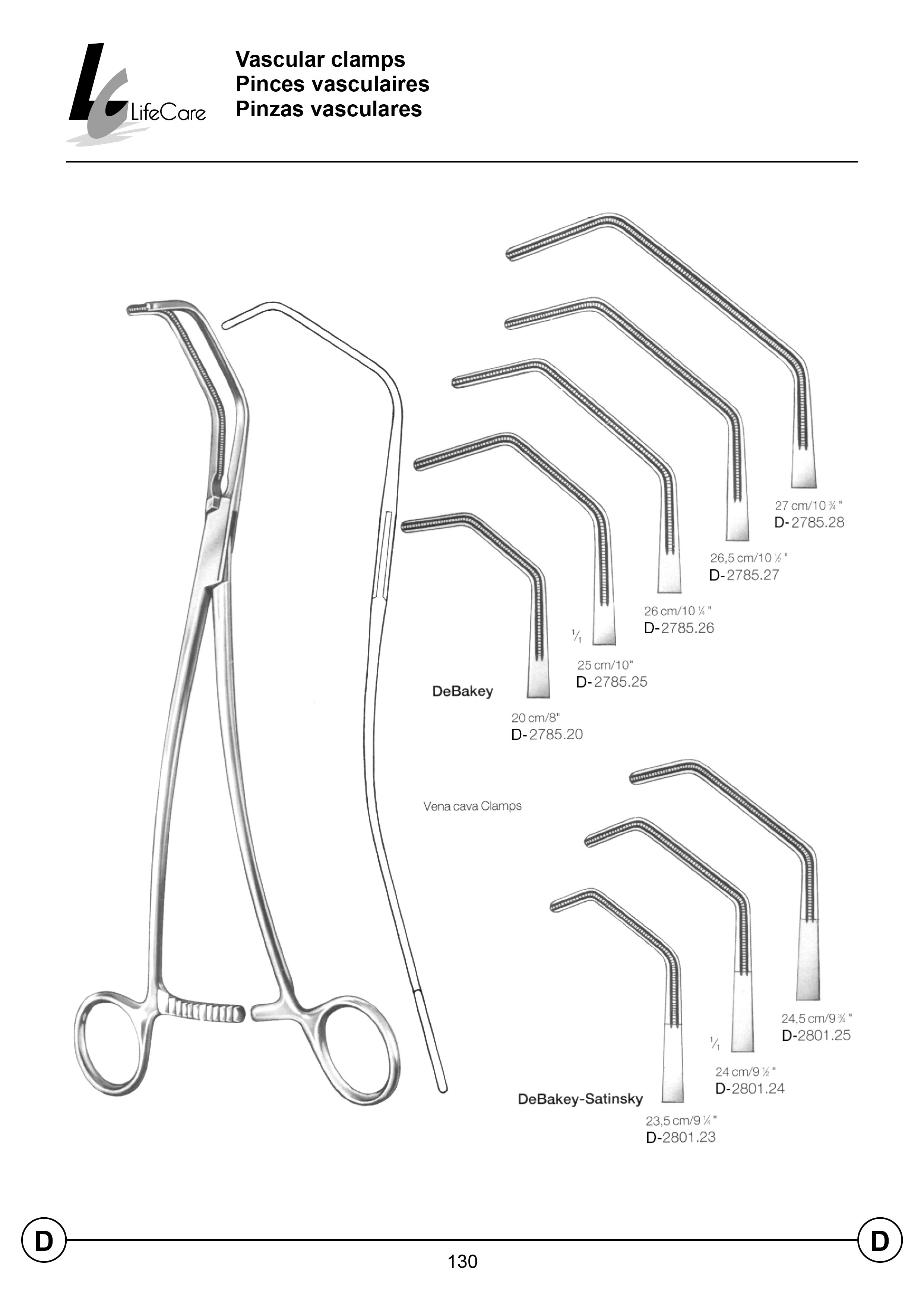LifeCare | Vascular Clamps