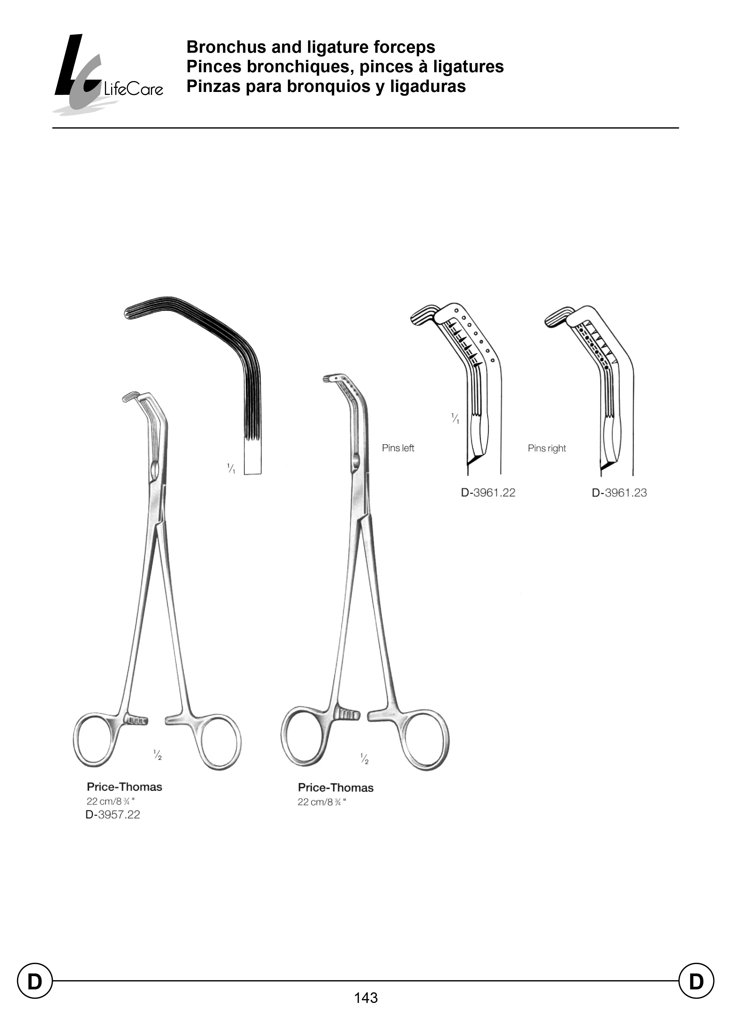 LifeCare | Bronchus clamp