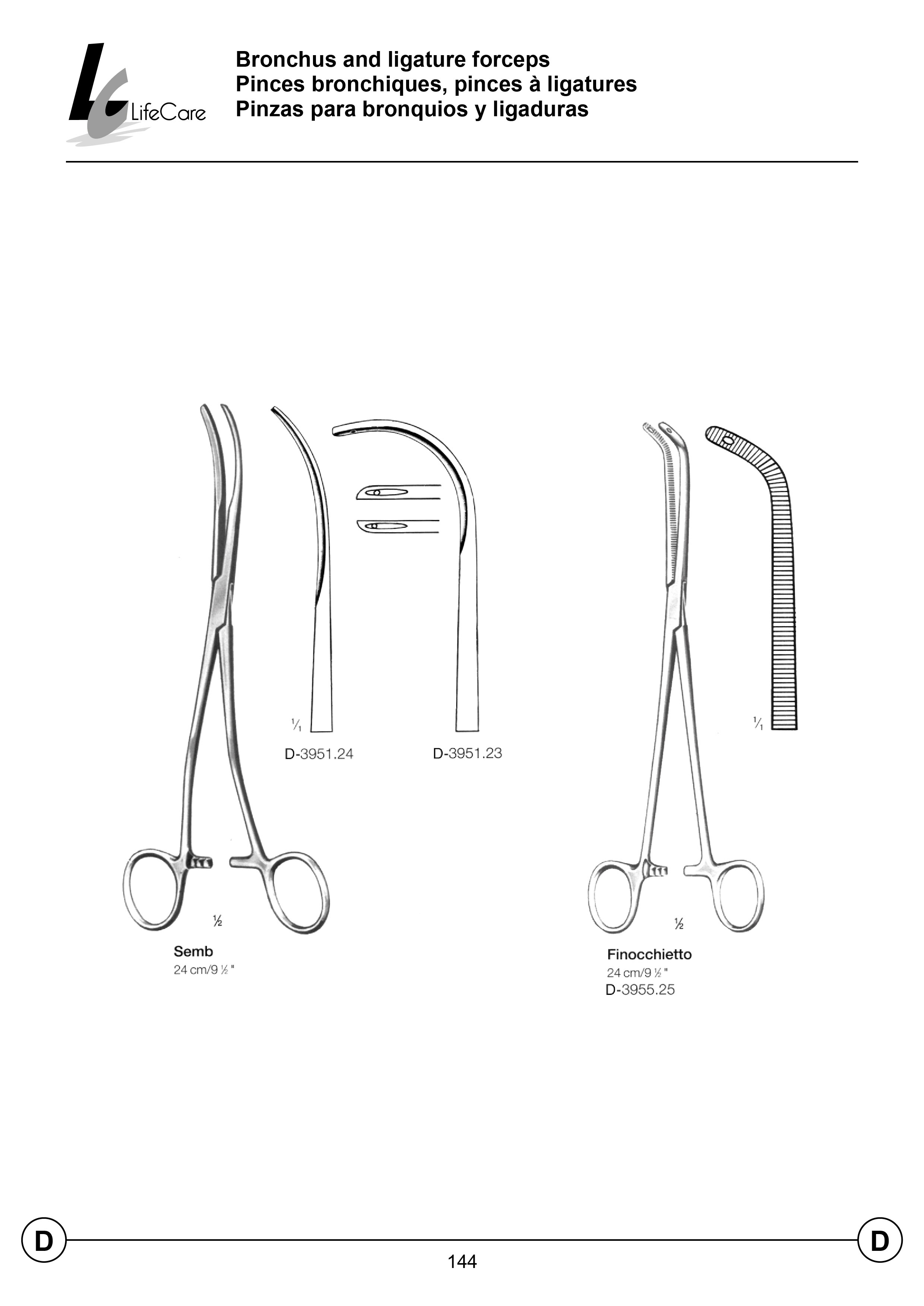 LifeCare | Bronchus clamp
