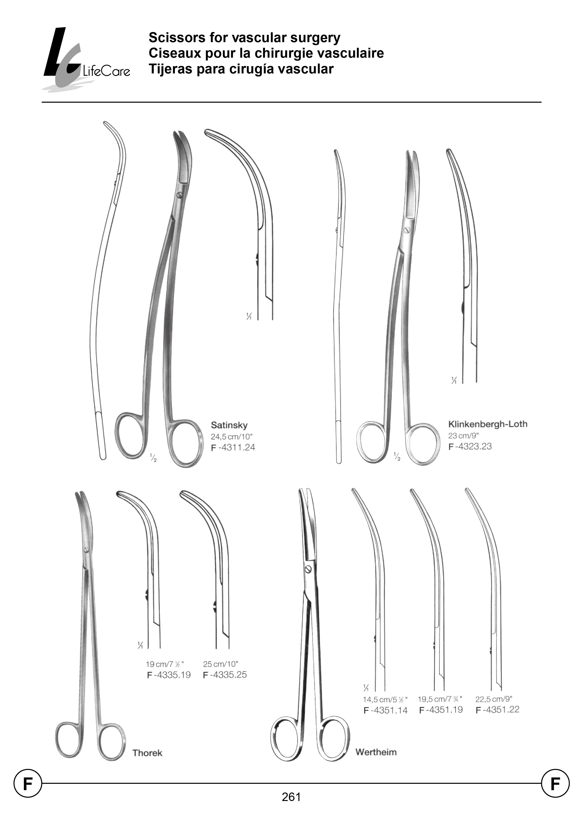 LifeCare | Vascular Scissors