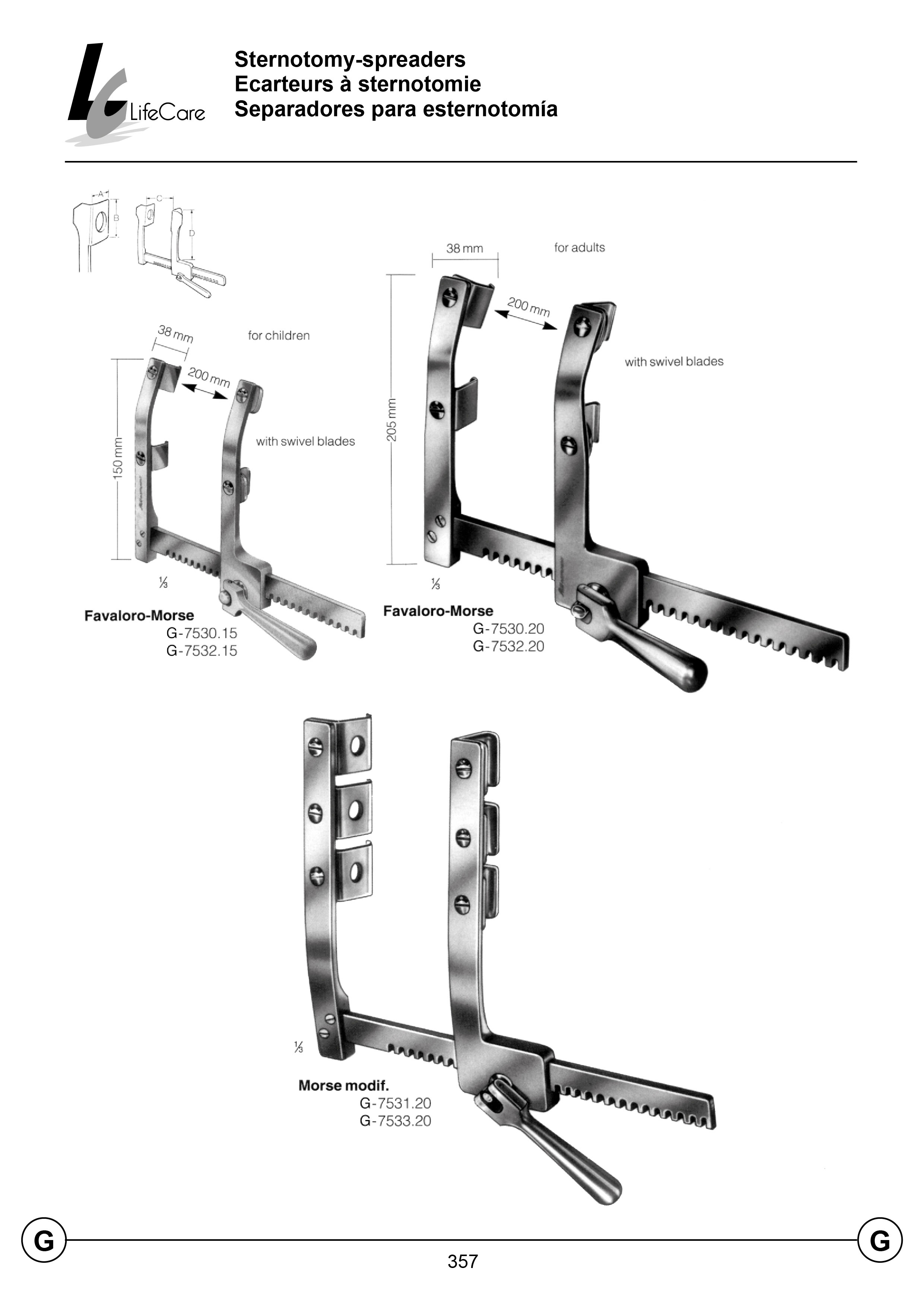 LifeCare | Sternotomy & Rib spreaders