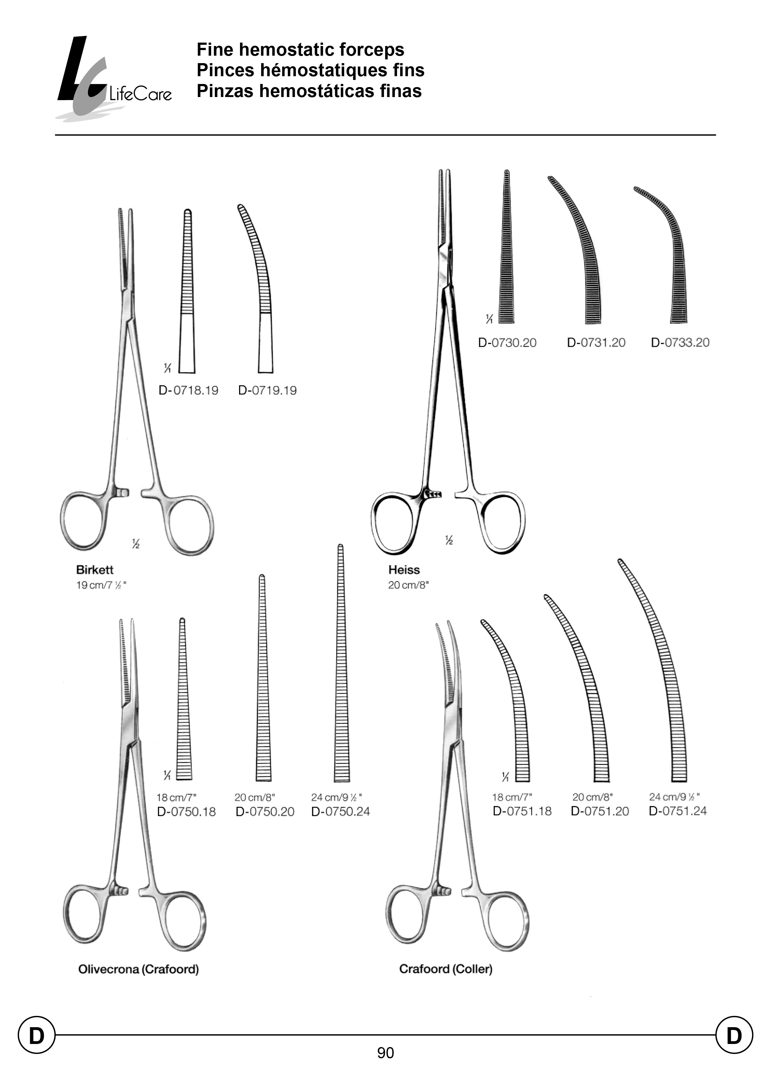 LifeCare | Hemostatic Forceps - ENT