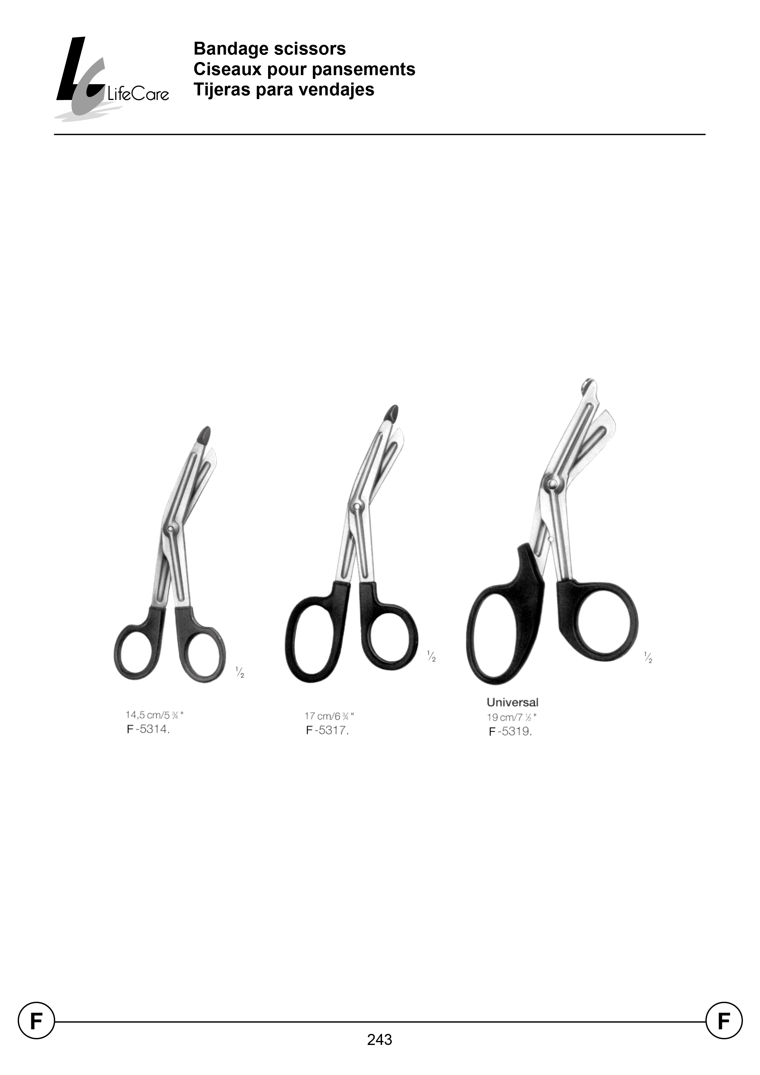 LifeCare | Fine Dissecting Scissors - ENT