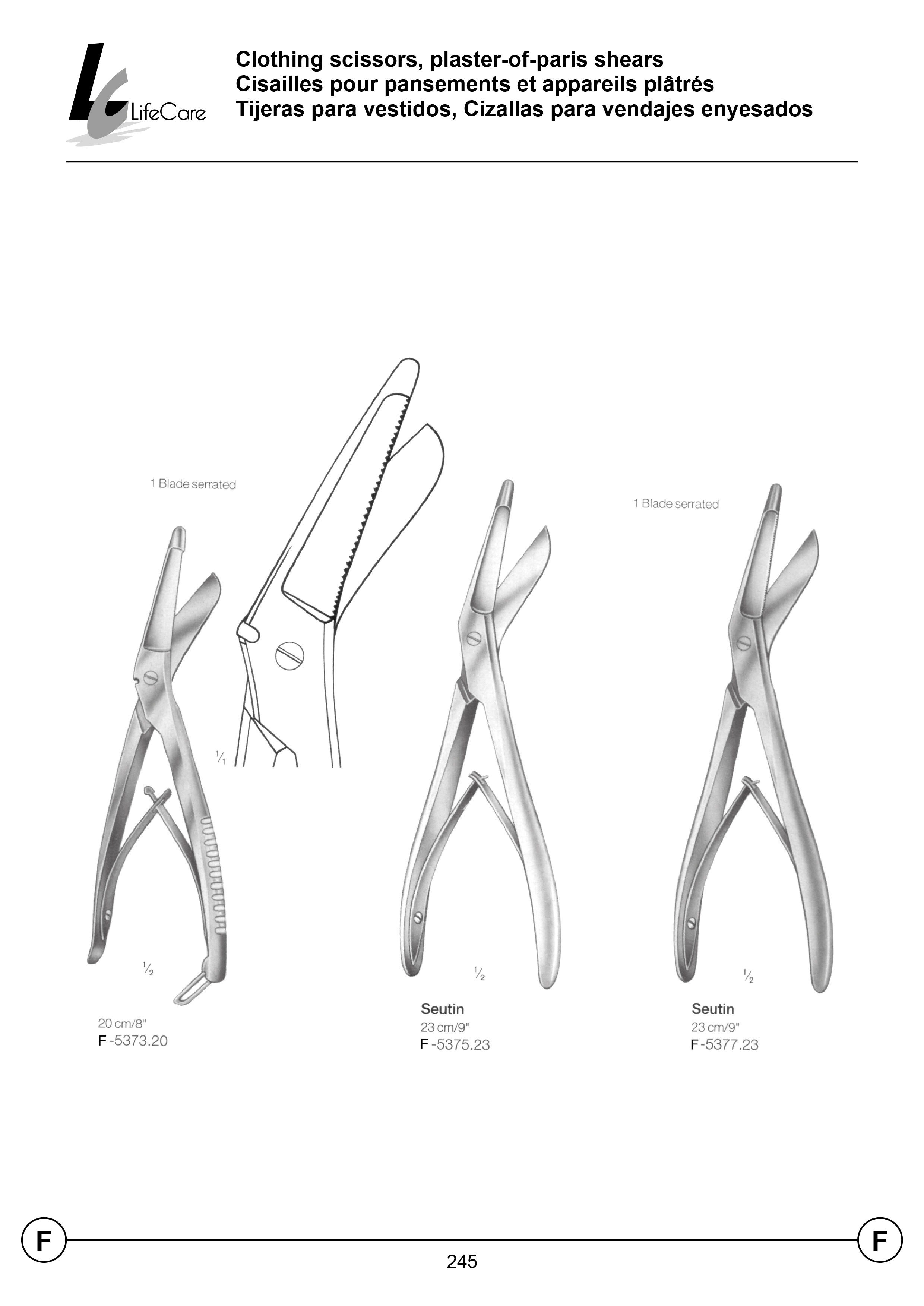 LifeCare | Fine Dissecting Scissors - ENT