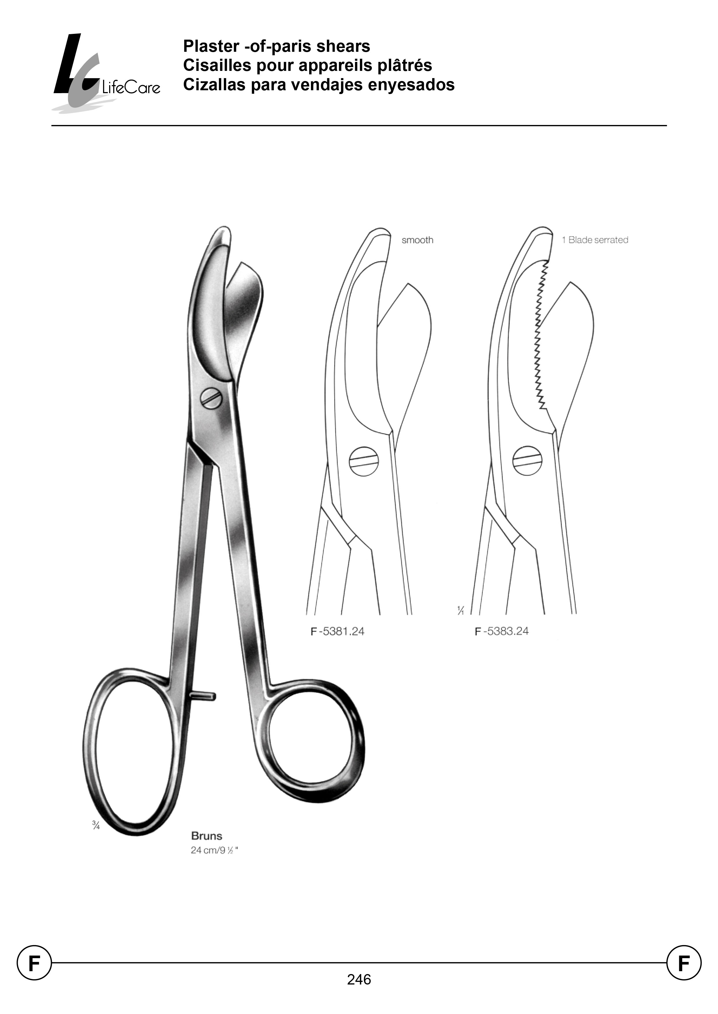 LifeCare | Fine Dissecting Scissors - ENT