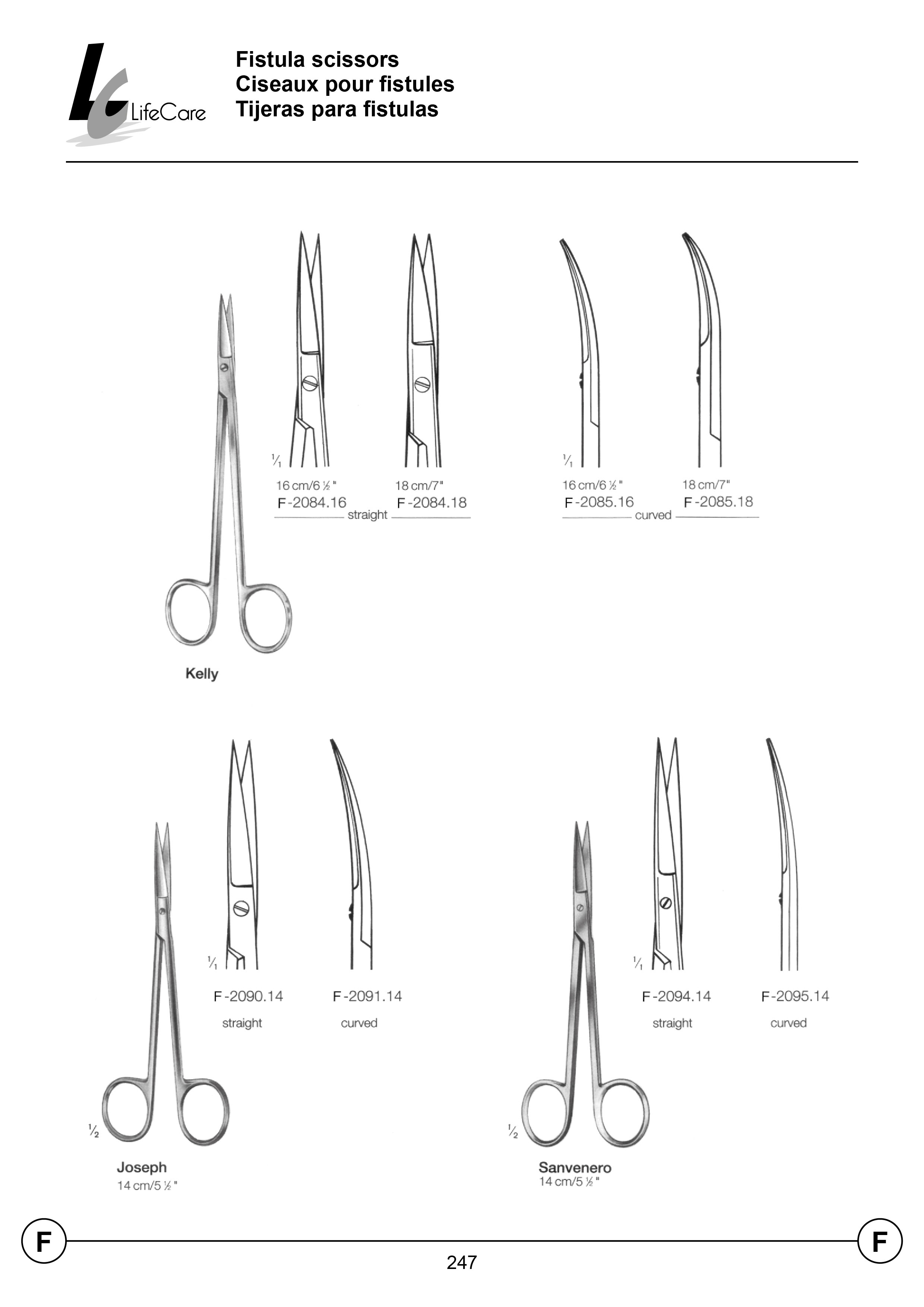 LifeCare | Fine Dissecting Scissors - ENT