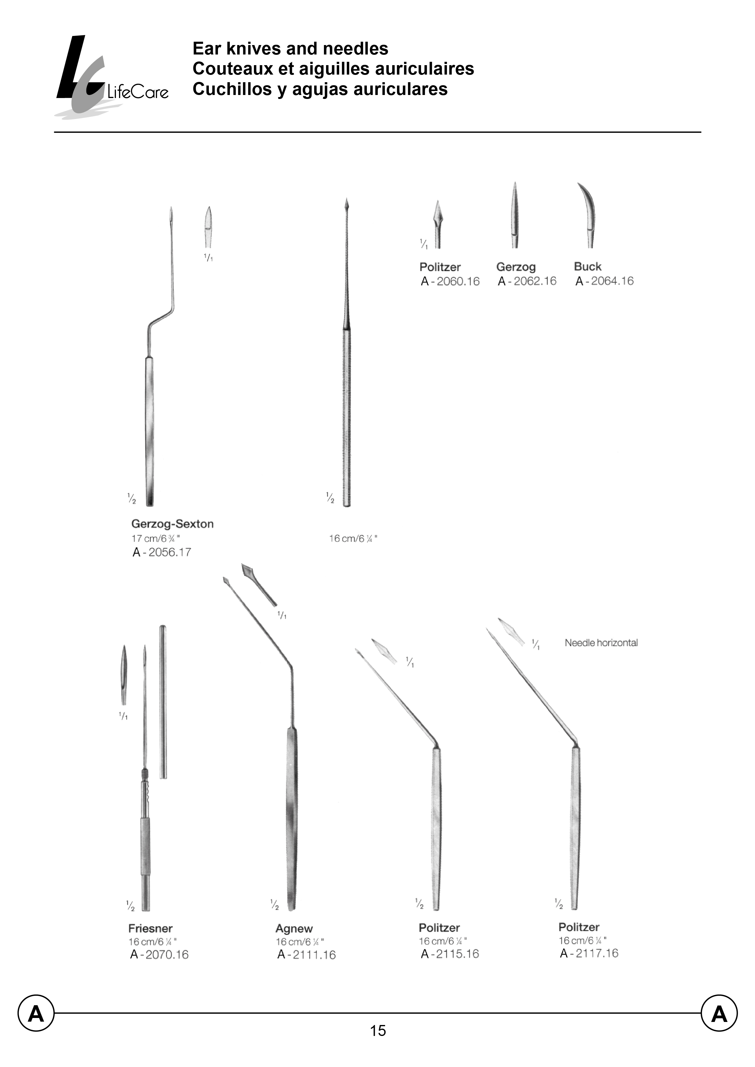 LifeCare | Ear Knives
