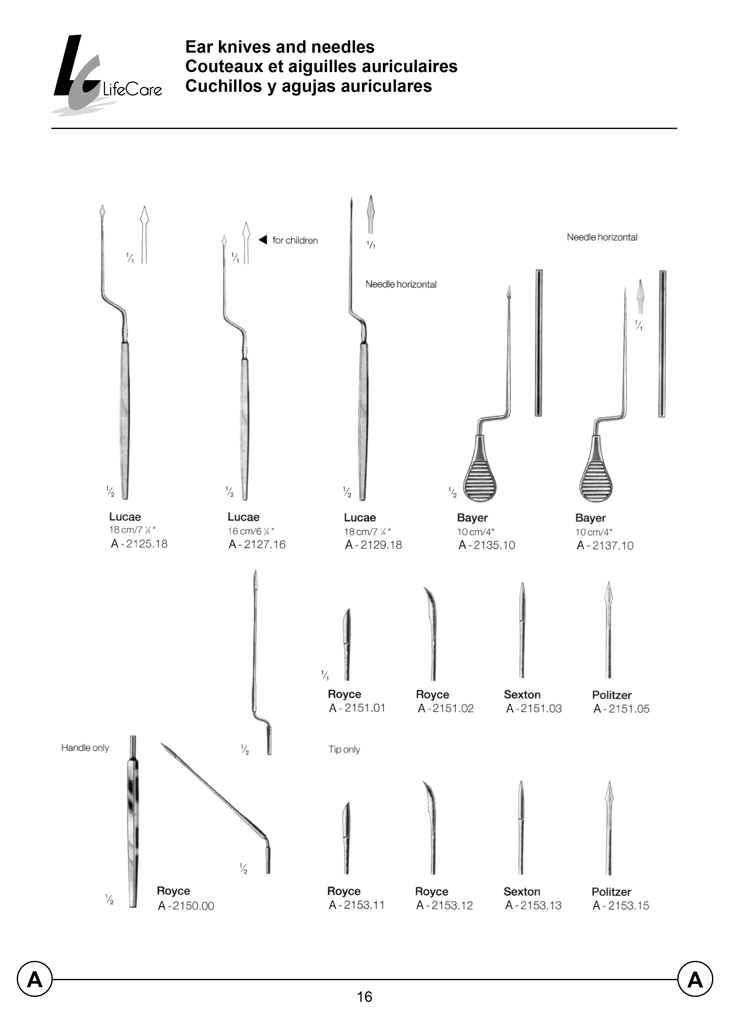 LifeCare | Ear Knives