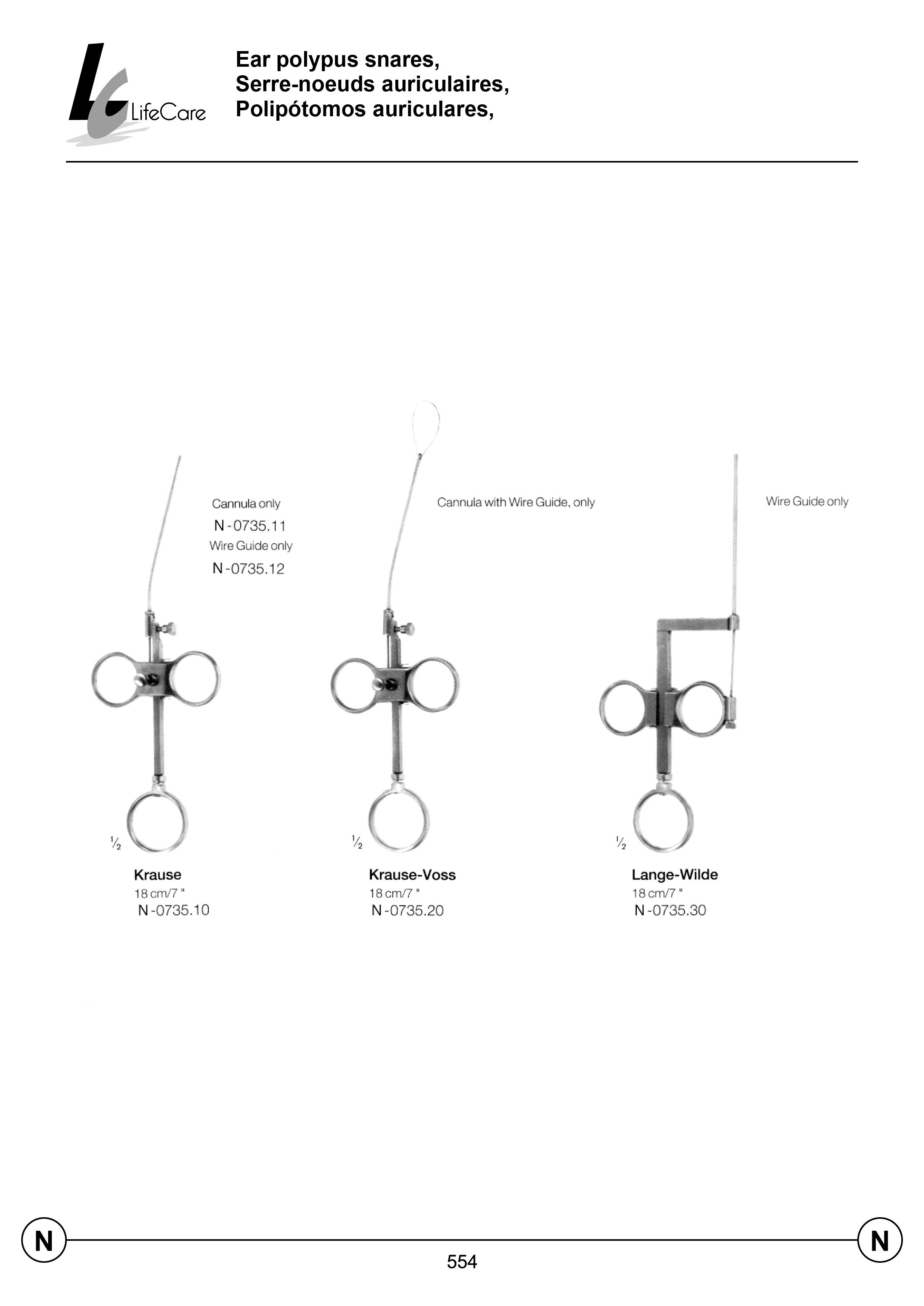 LifeCare | ENT Instruments