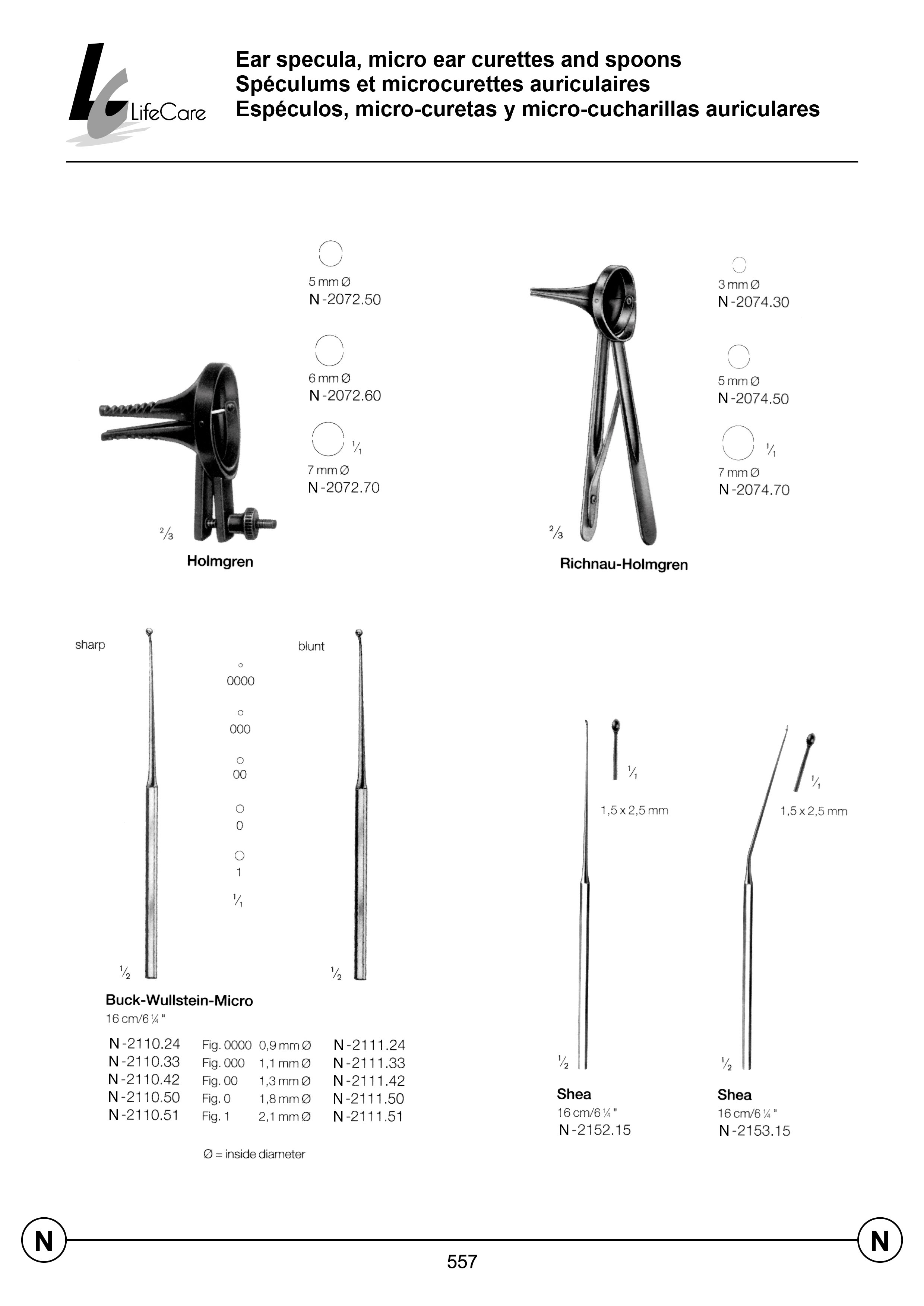LifeCare | ENT Instruments