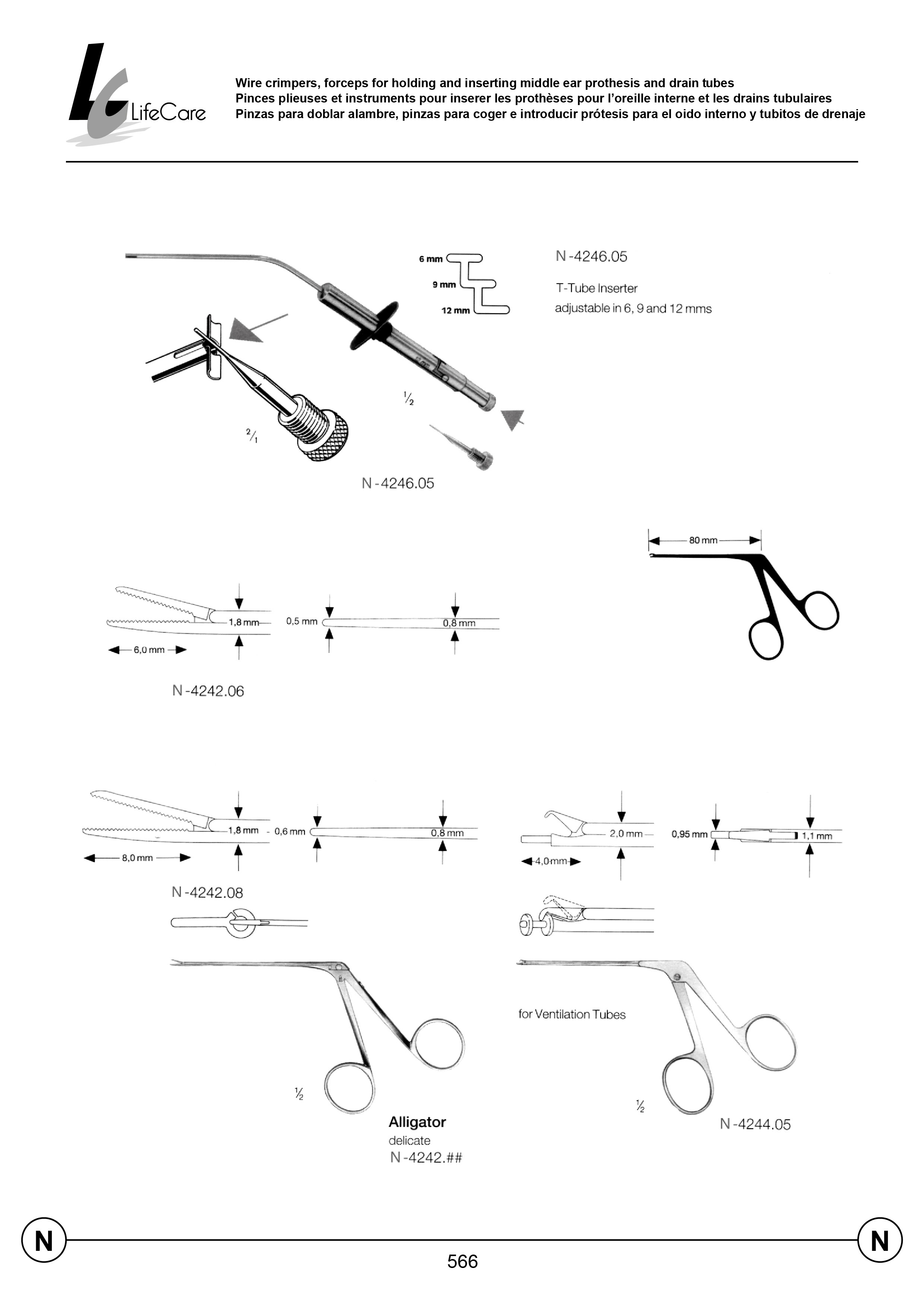 LifeCare | Middle Ear Instruments