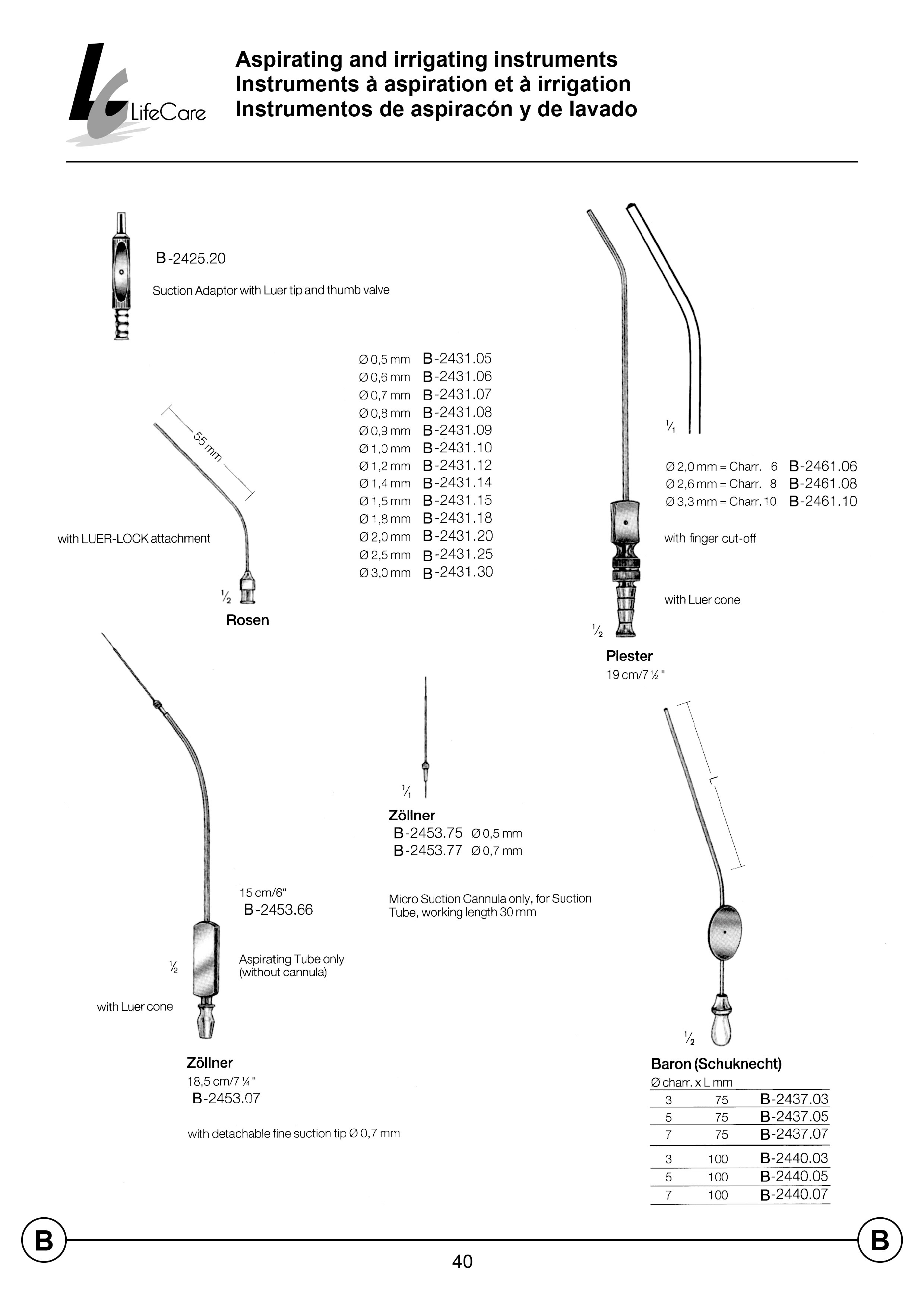LifeCare | Suction Tubes - ENT