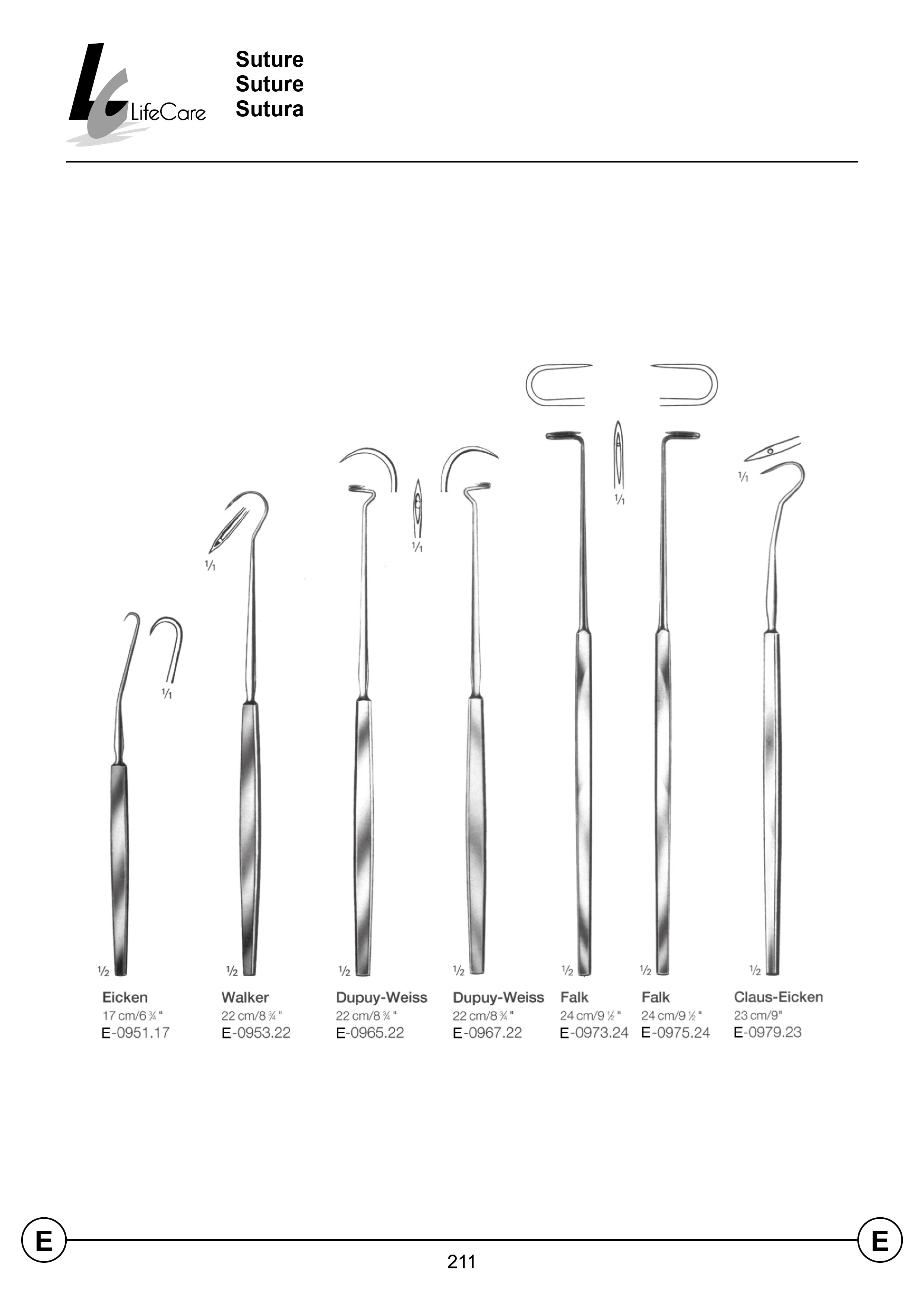 LifeCare | Tonsil Suture Needle