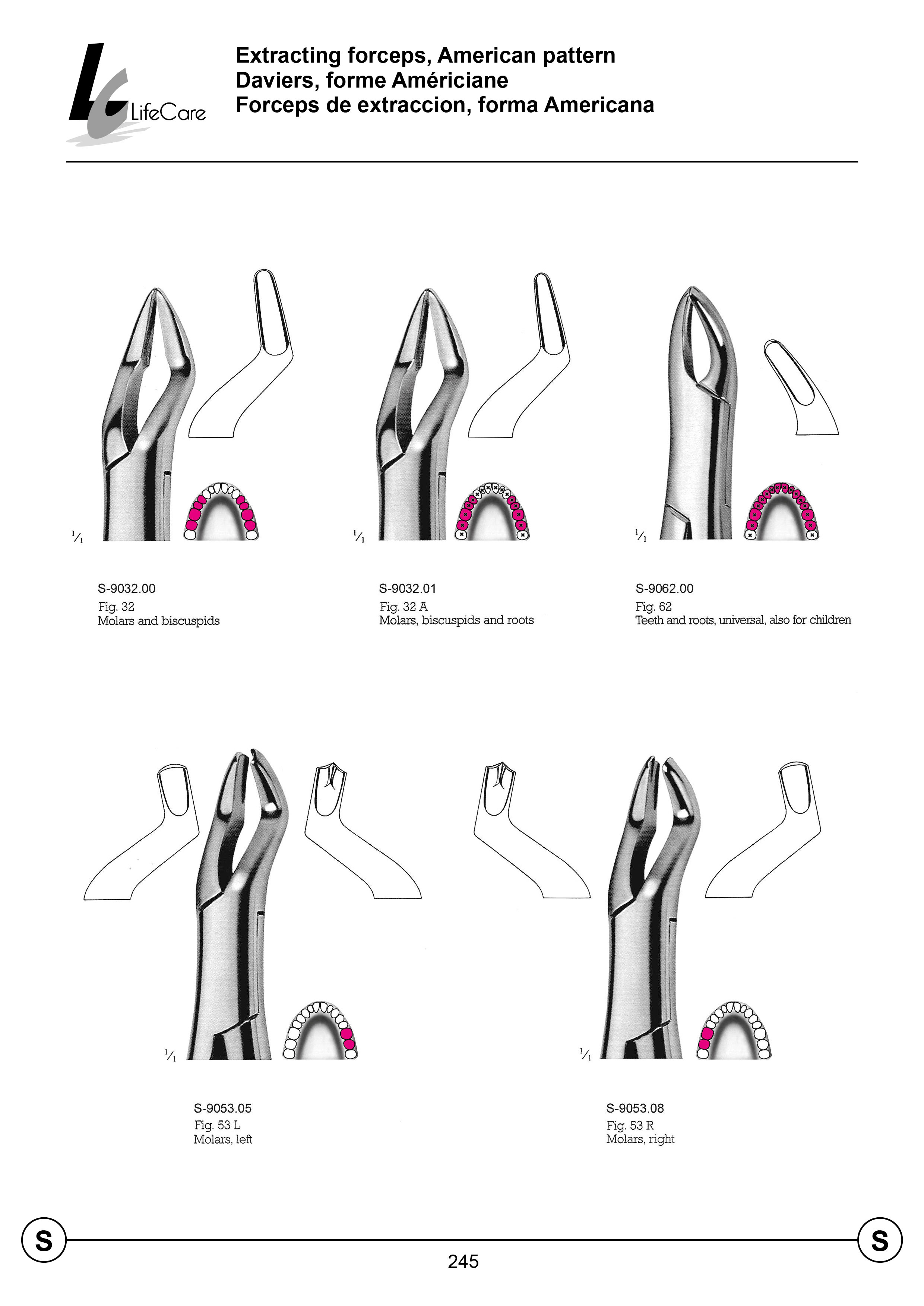 LifeCare | Extracting Forceps