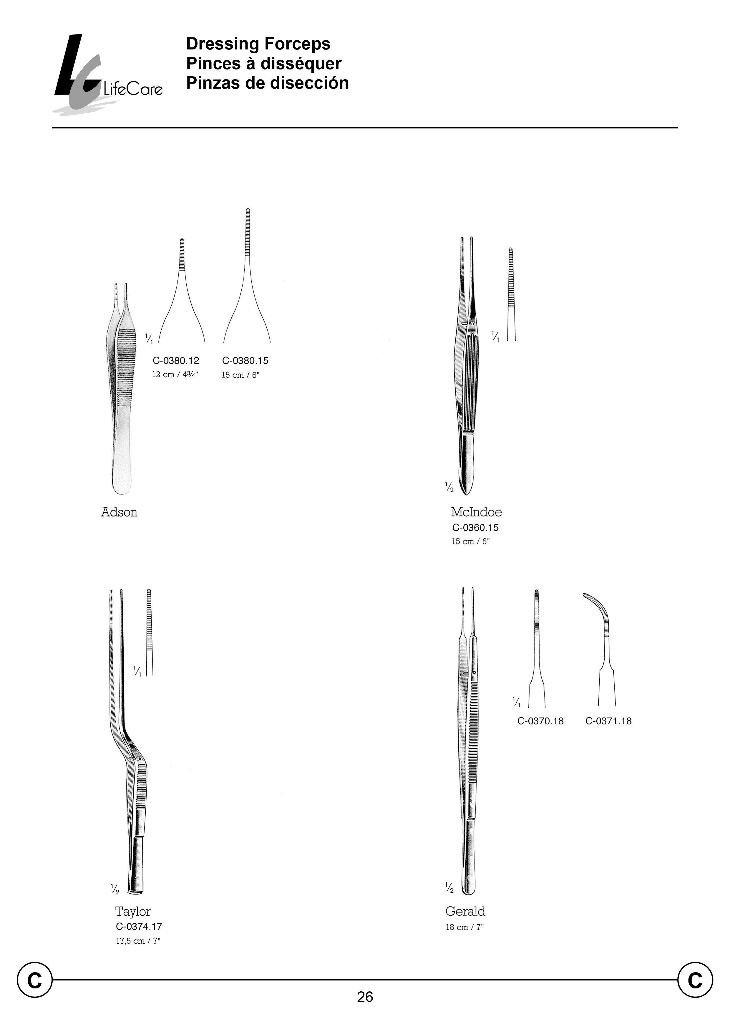 LifeCare | Forceps and Tweezers